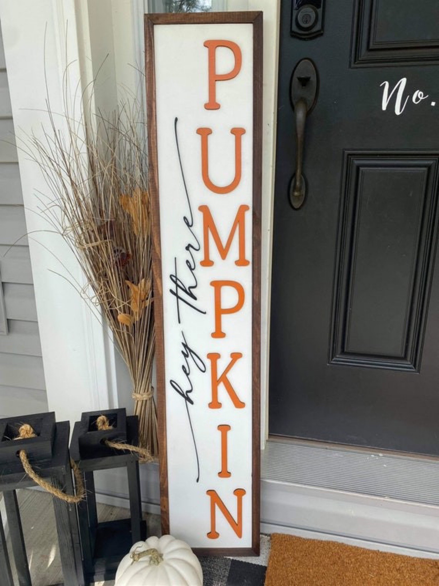 Hey There Pumpkin Sign curated on LTK