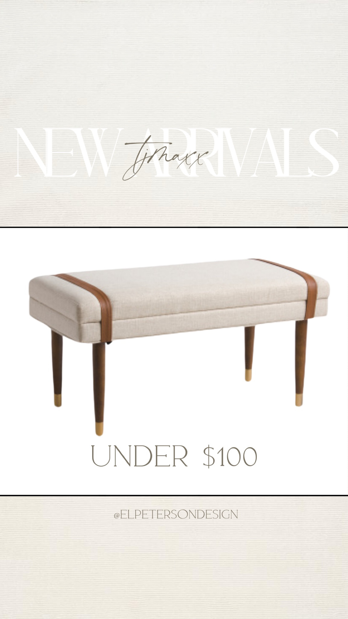 35in Pearl Bench curated on LTK