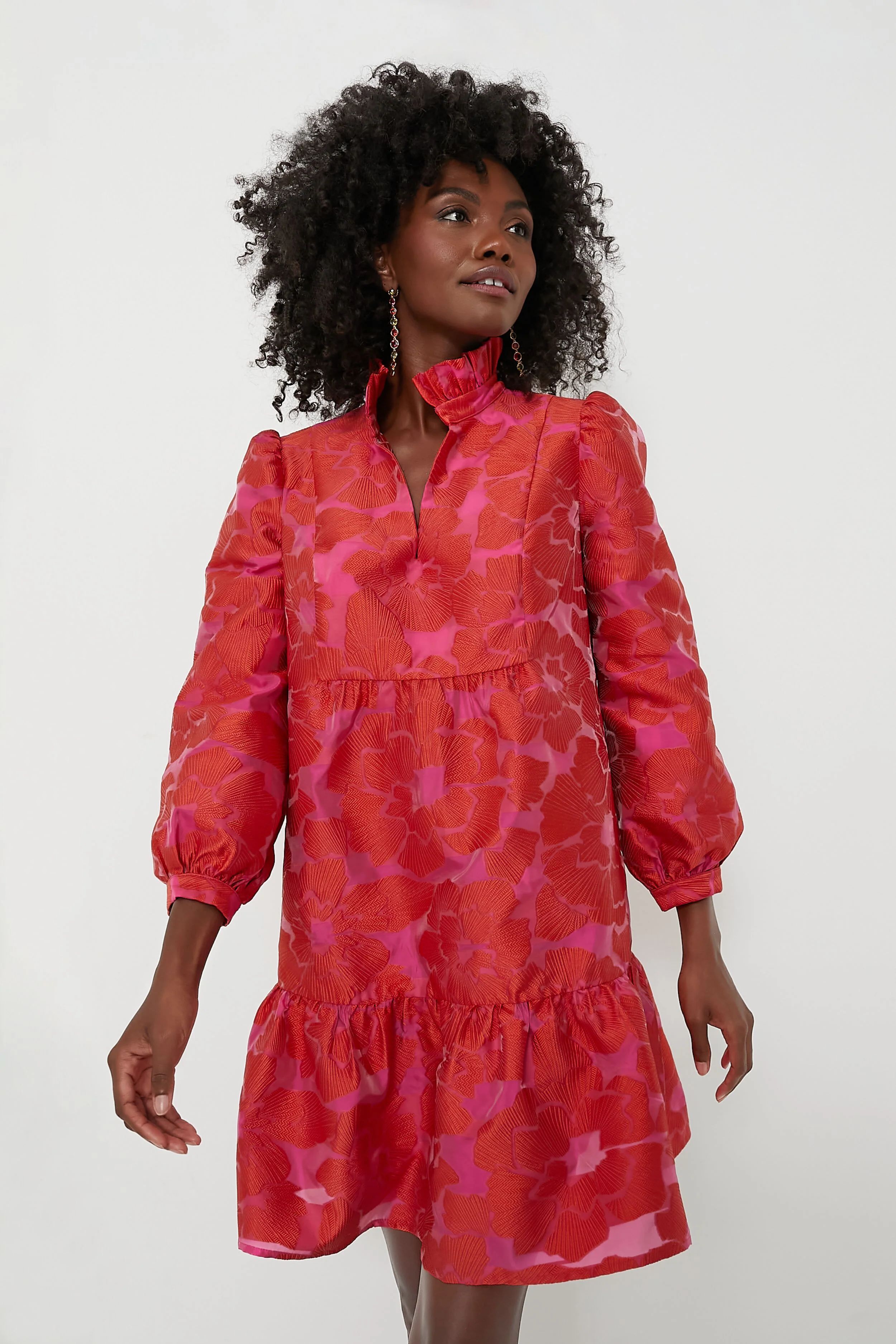 Red Fil Coupe Palmerston Dress curated on LTK