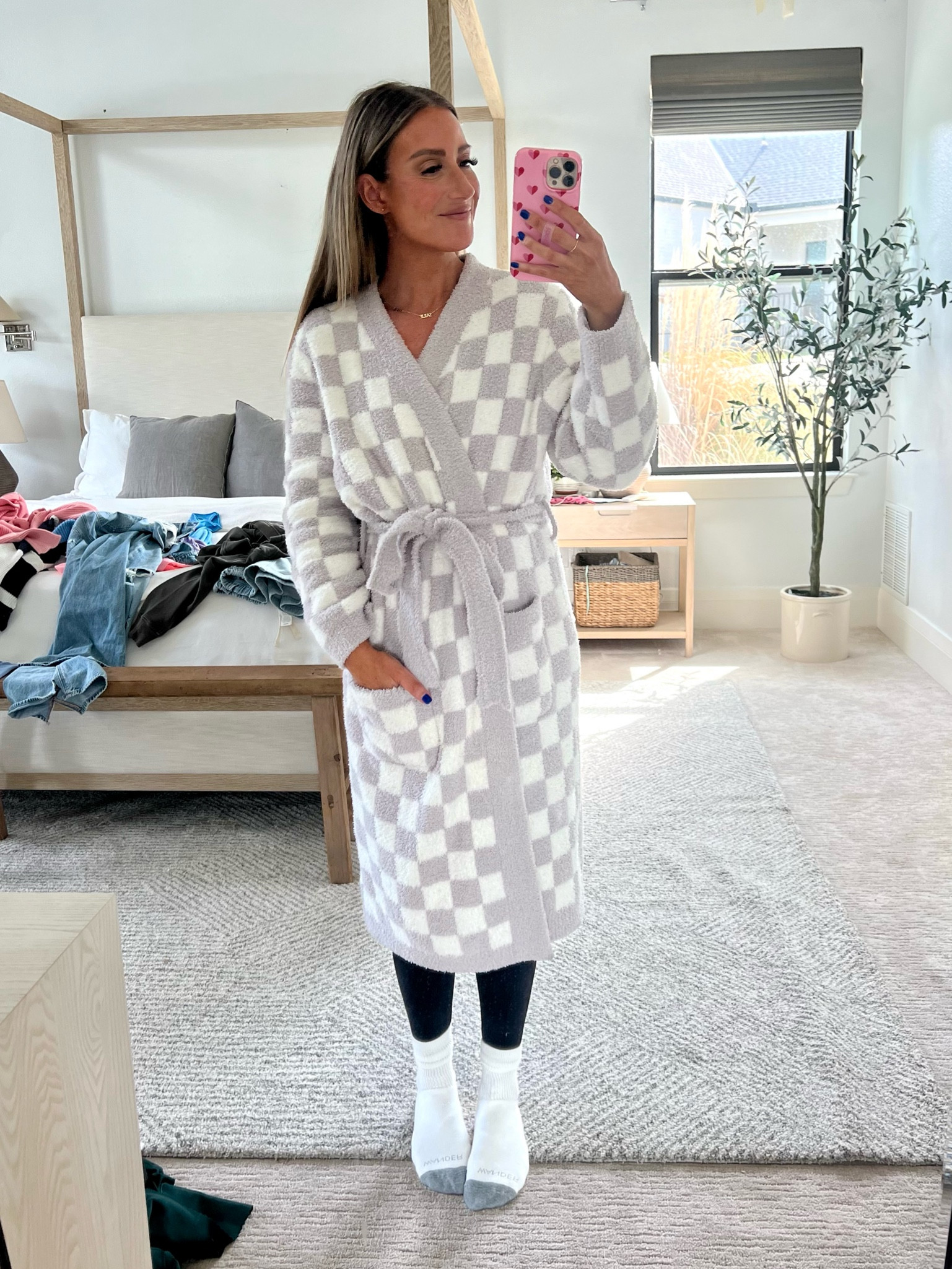 Checkered Buttery Robe- Pre Order … curated on LTK