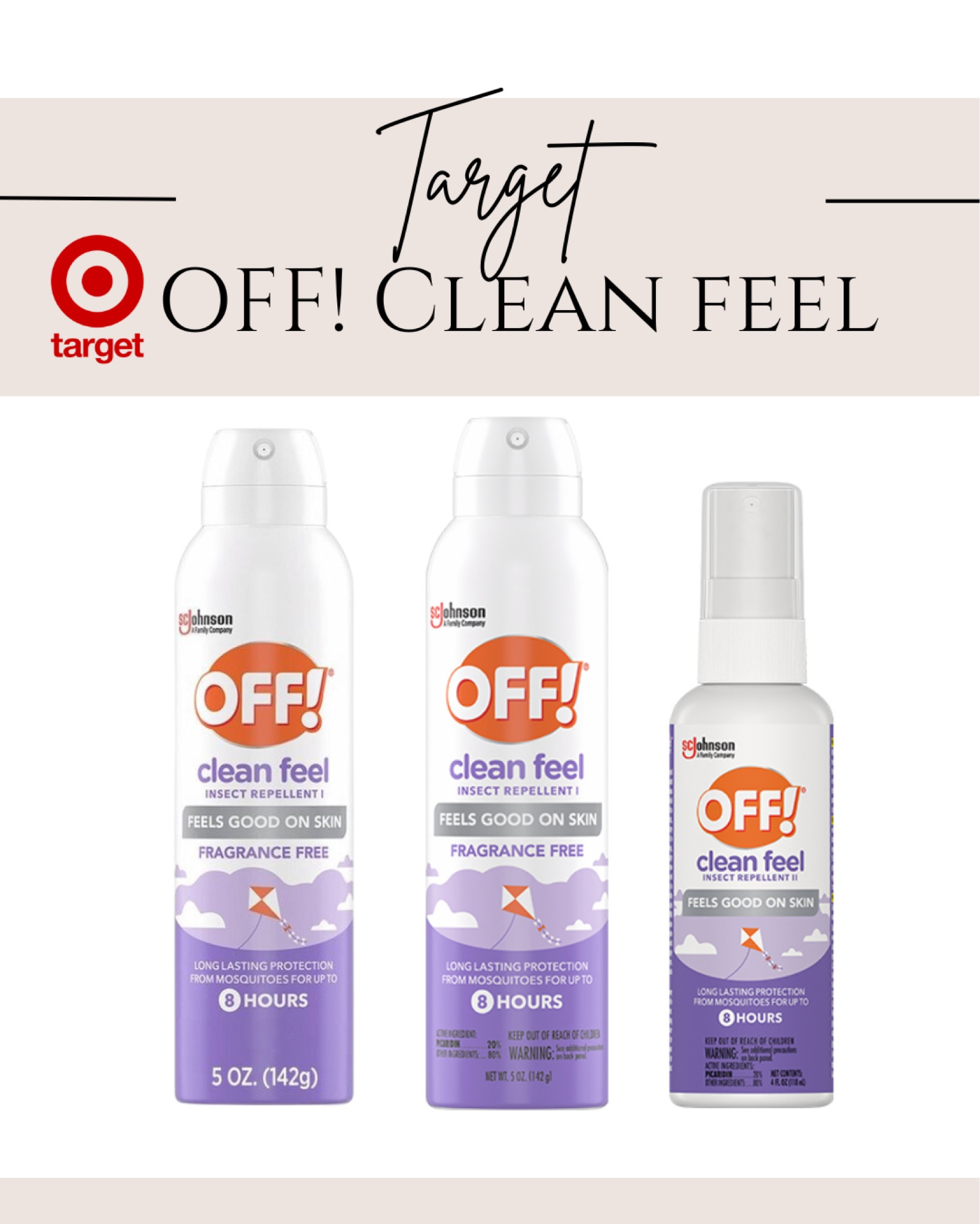 Off! Clean Feel Aerosol Insect … curated on LTK
