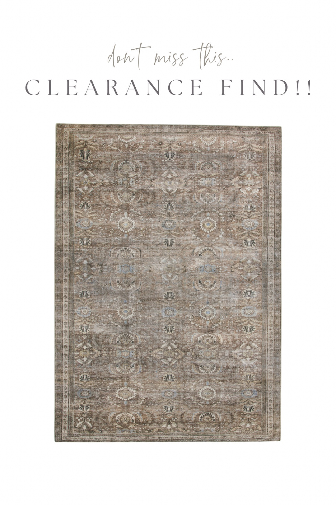 5x7 Wool Blend Layla Rug curated on LTK