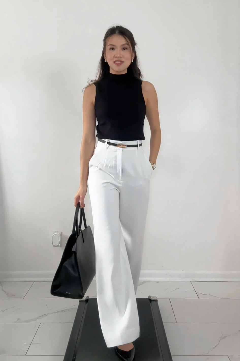 Monika High Neck Knit Tank Top curated on LTK