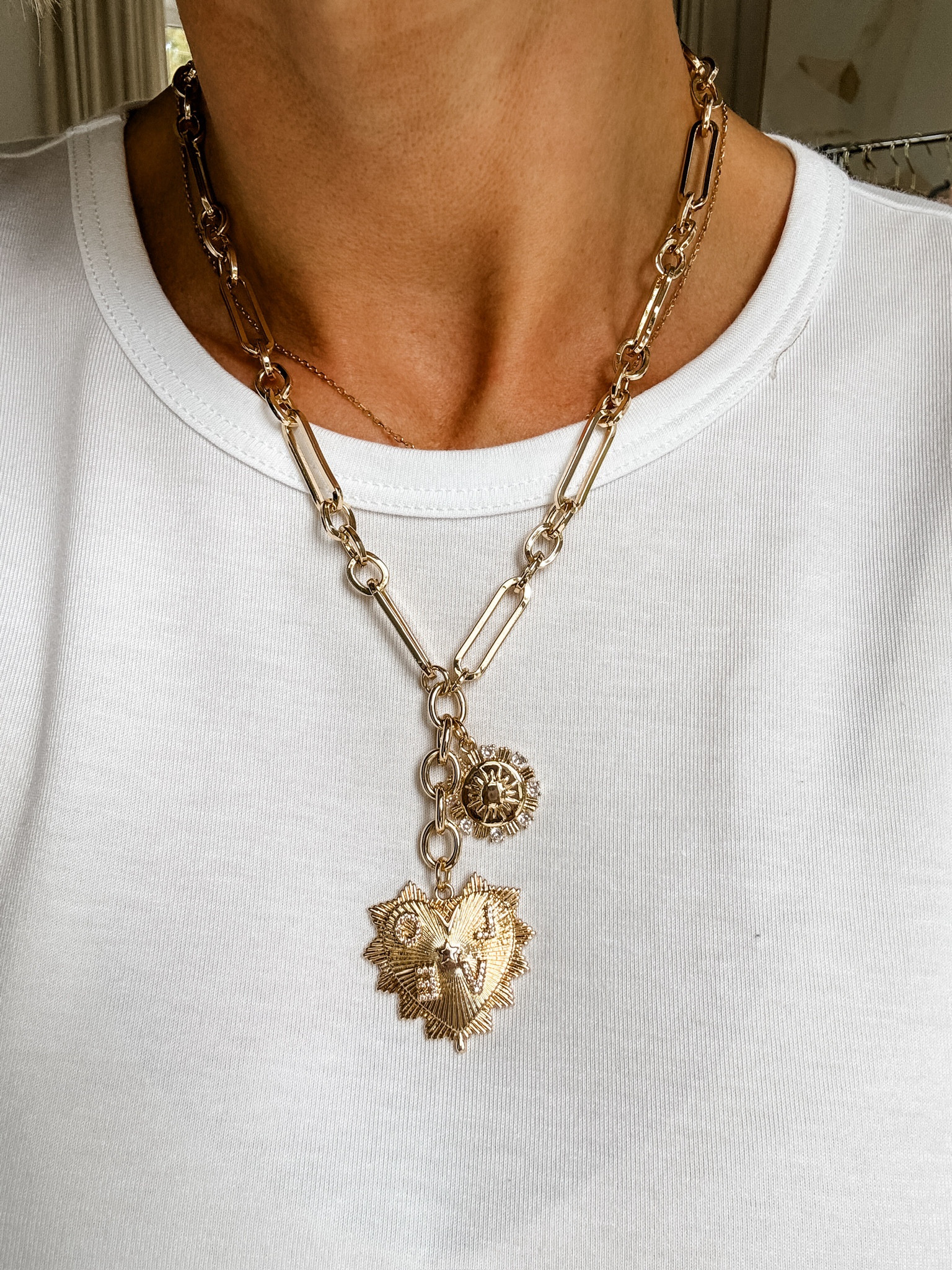 HETICA Chunky Gold Necklace for … curated on LTK