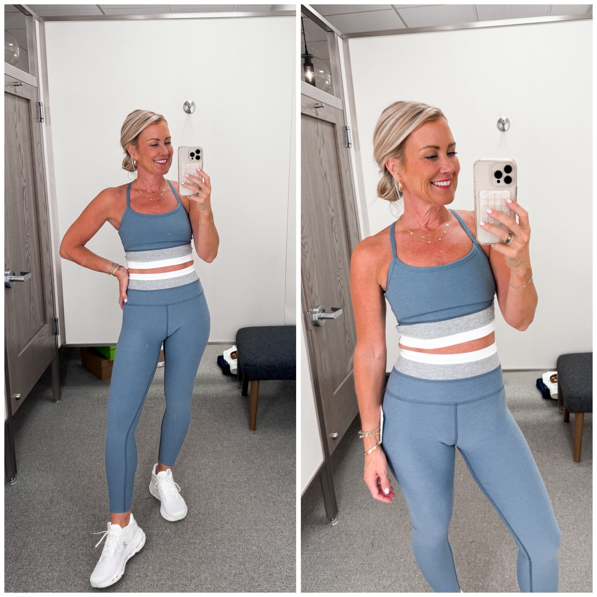 Beyond Yoga Colorblock Space Dye … curated on LTK