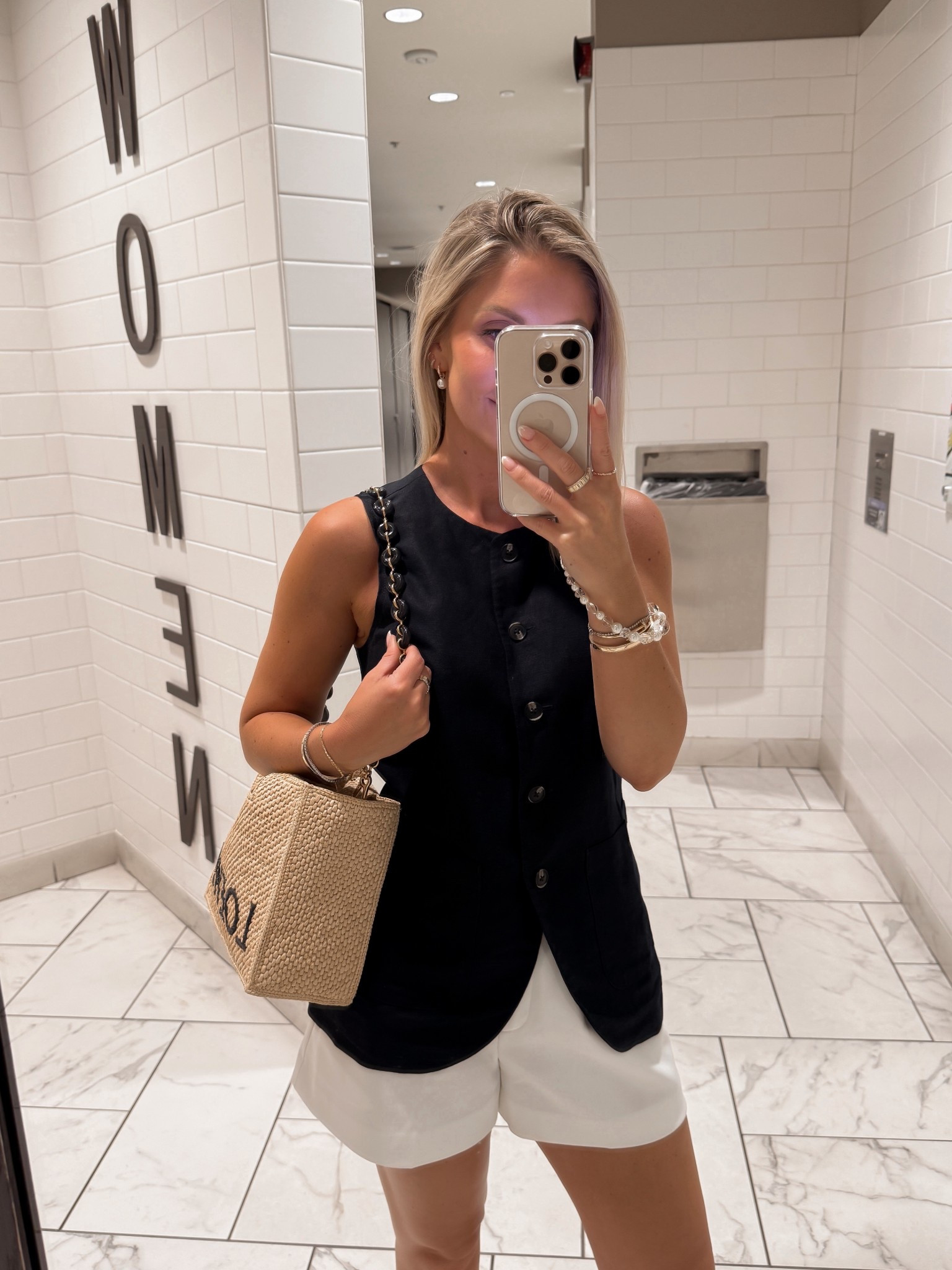 Natalia Long Linen Vest curated on LTK