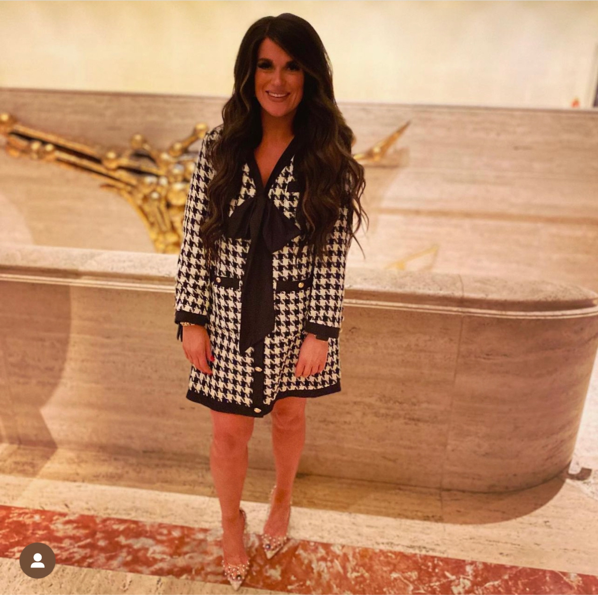 Coco Tweed Bow Dress curated on LTK