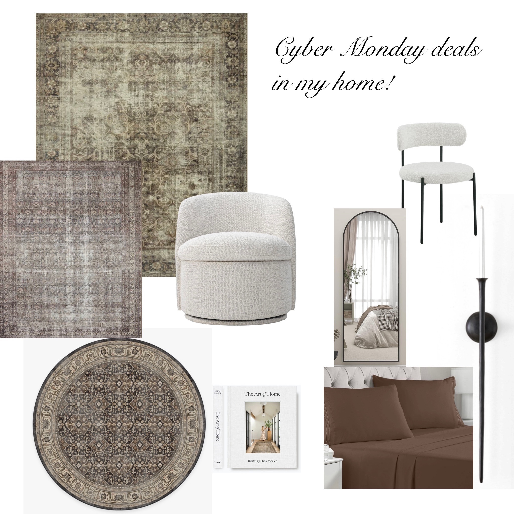 Alessia Dark Wood Rug curated on LTK