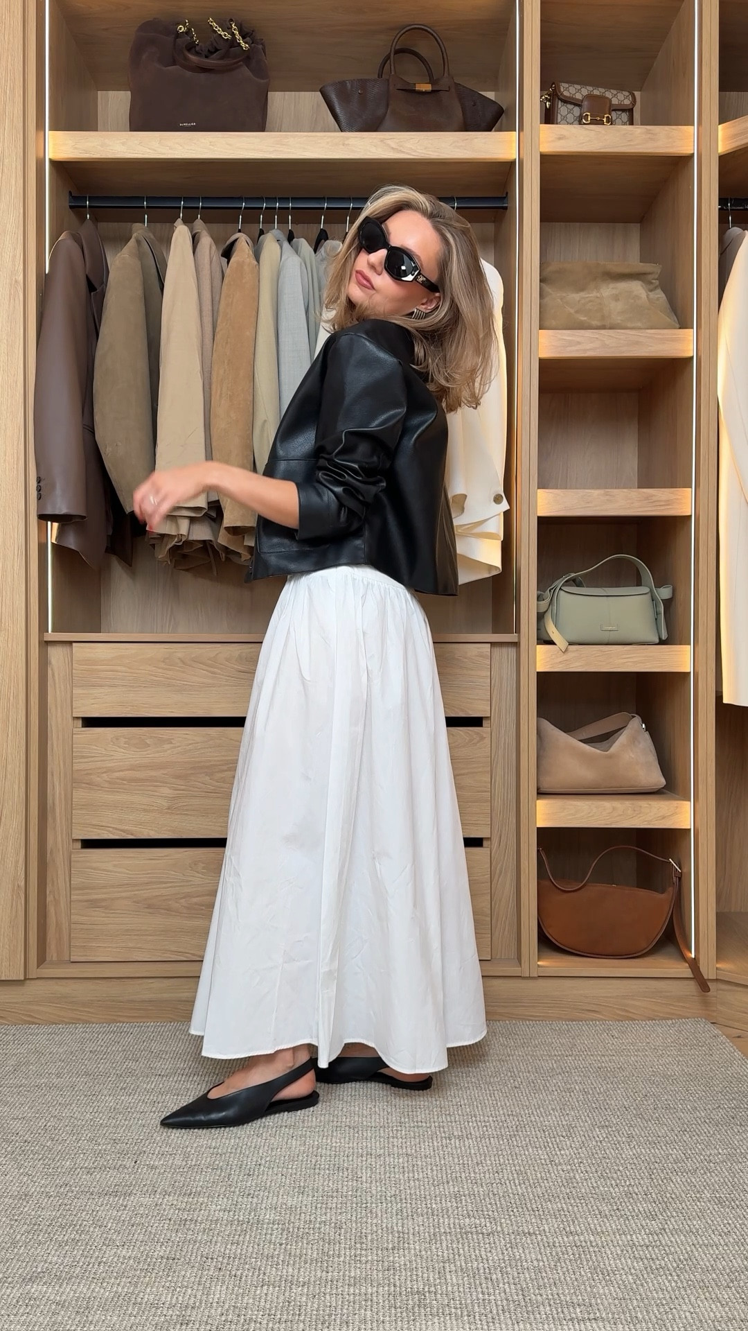 Leather-effect jacket with pockets … curated on LTK