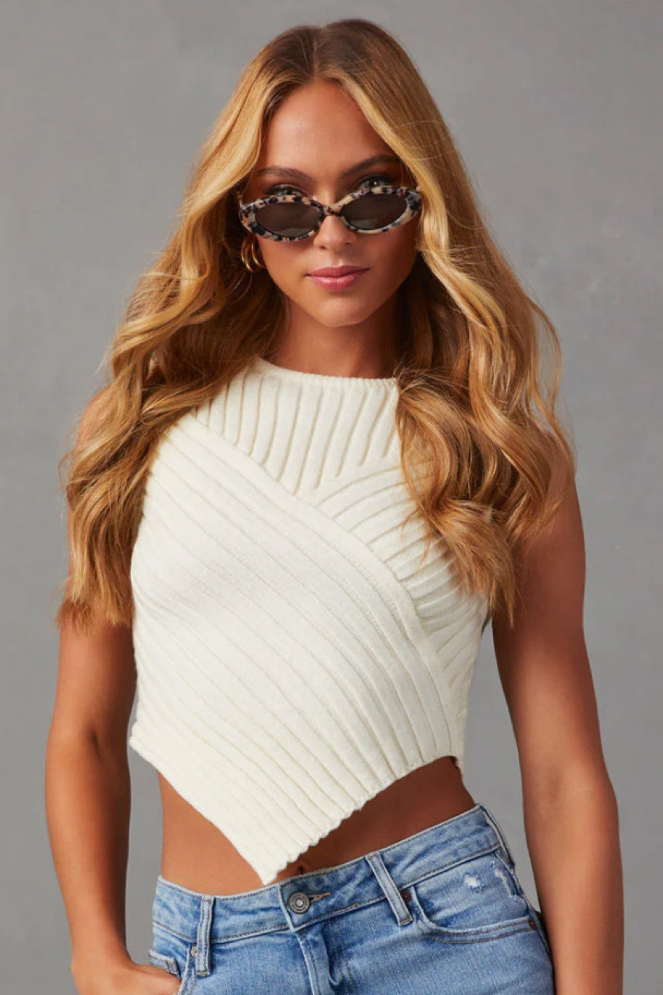 Marlenis Scarf Hem Sweater Top curated on LTK