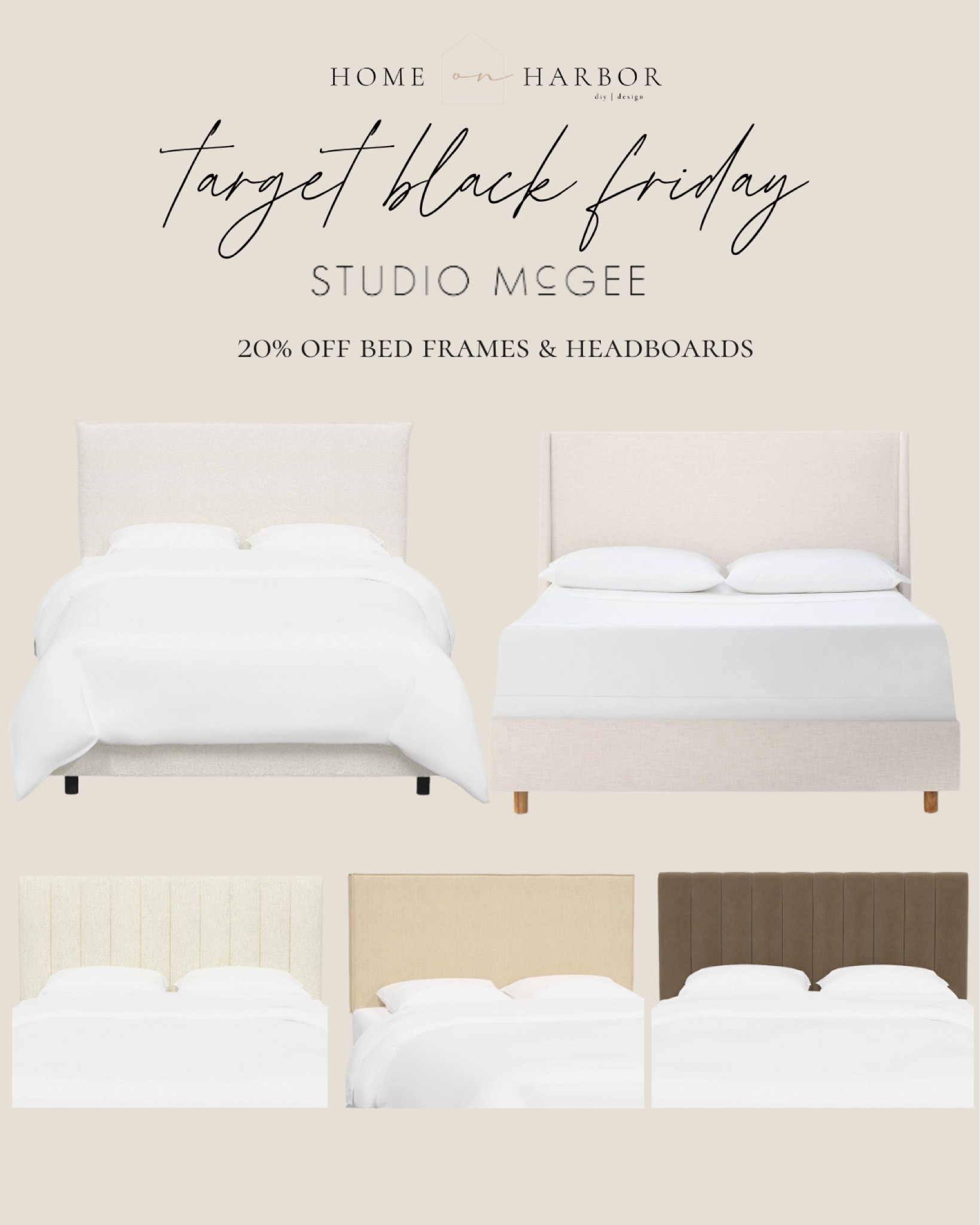 Encino Fully Upholstered Bed - … curated on LTK