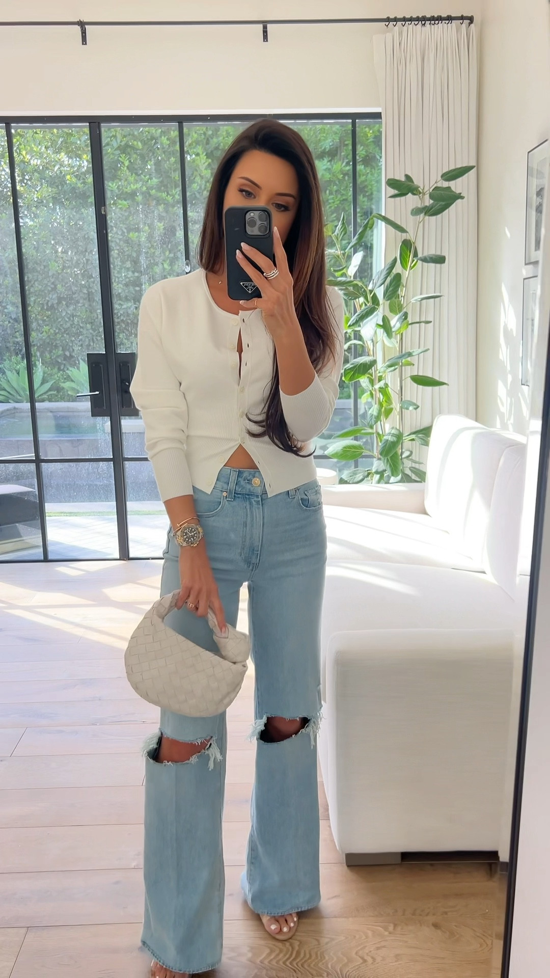 LNA Alpine Drawstring Button Up in … curated on LTK