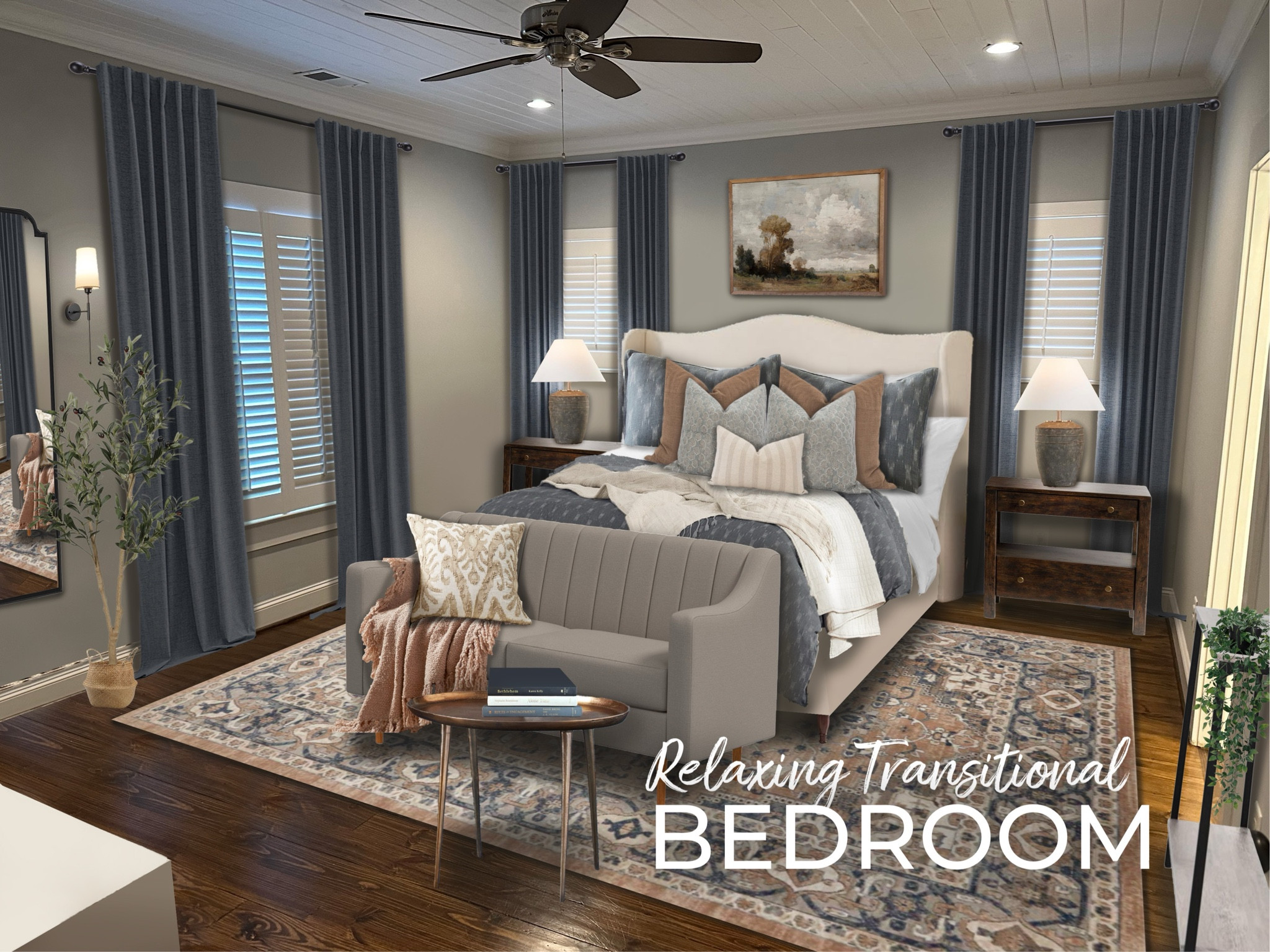 King Size Bed Frame Upholstered … curated on LTK