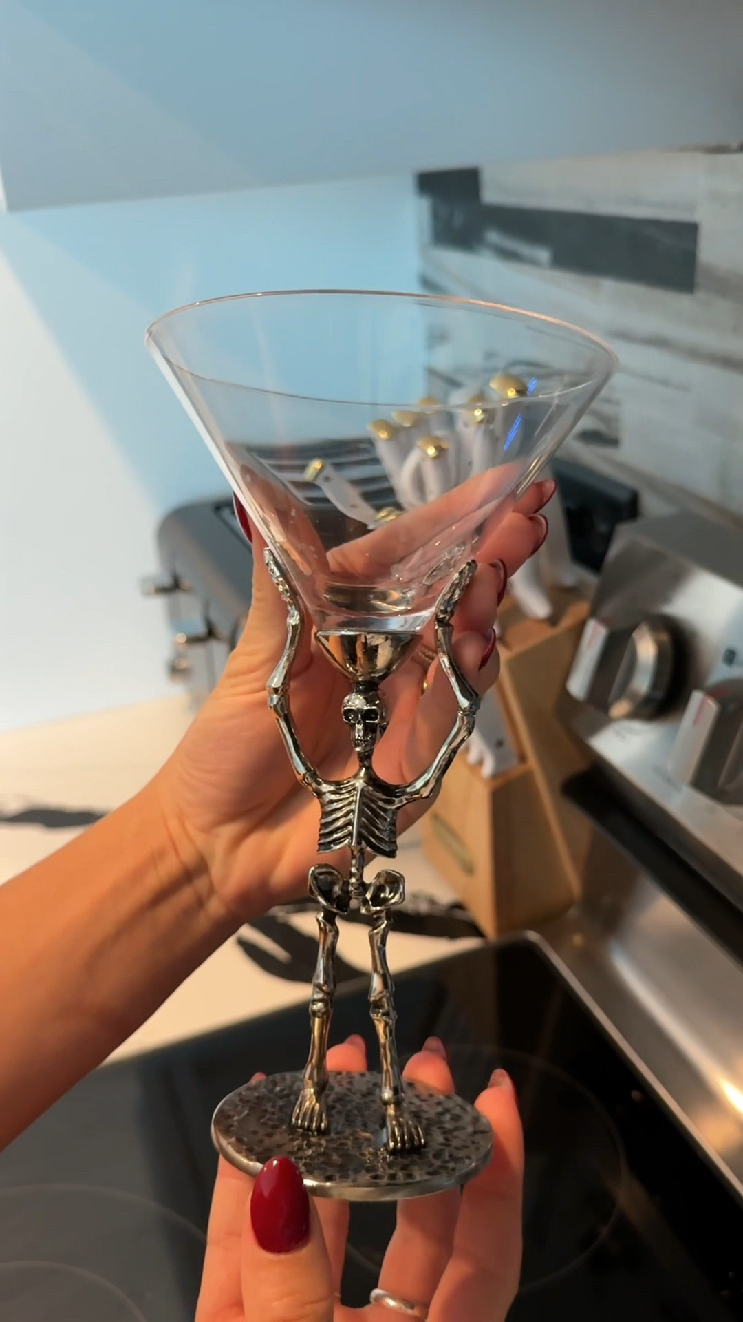 Skeleton Martini Glass curated on LTK