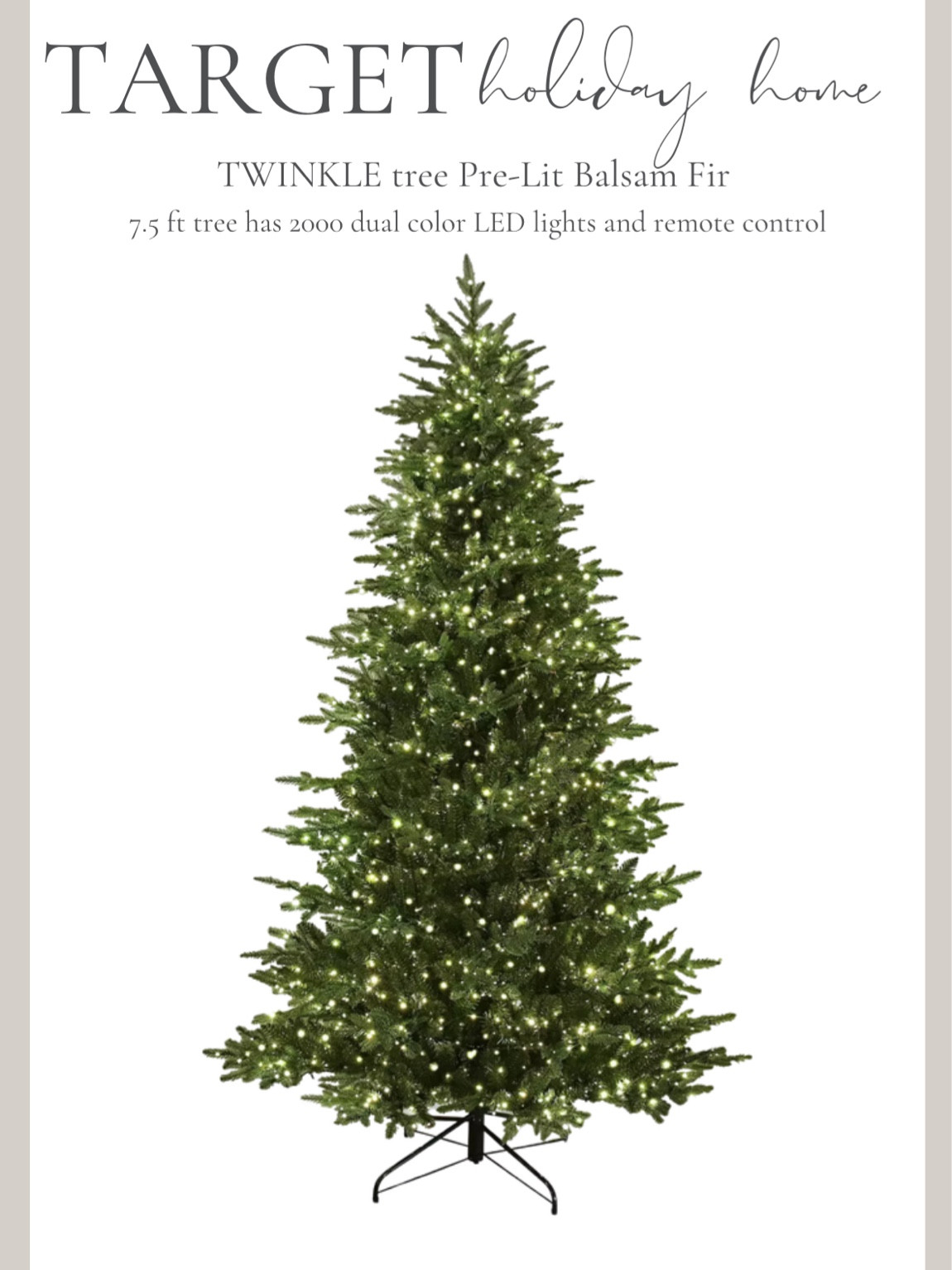 Philips 7.5' Twinkle Tree Pre-lit … curated on LTK