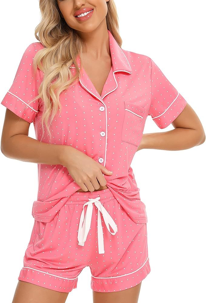 Leikar Womens Button Down Pajama … curated on LTK