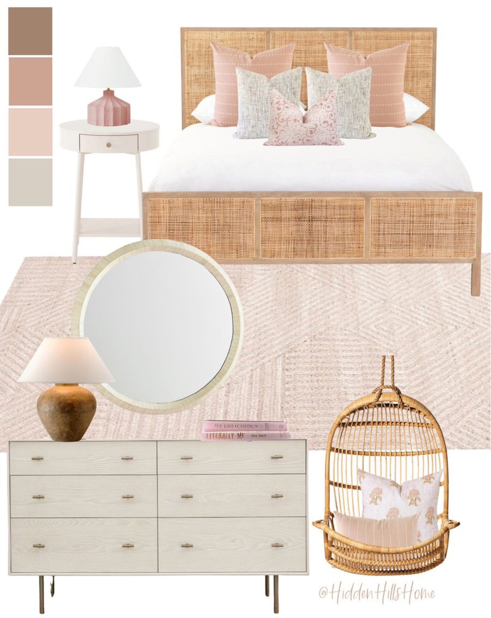 Wunibald Solid Wood Bed curated on LTK