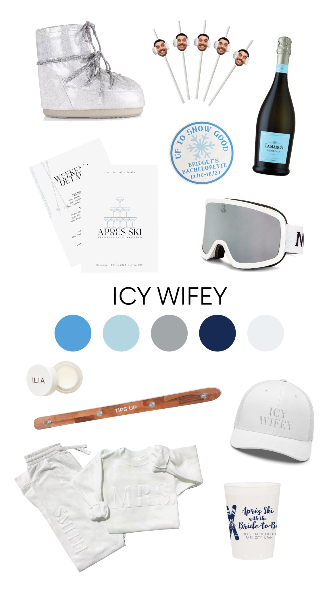 Icy Wifey Embroidered Trucker Cap, … curated on LTK