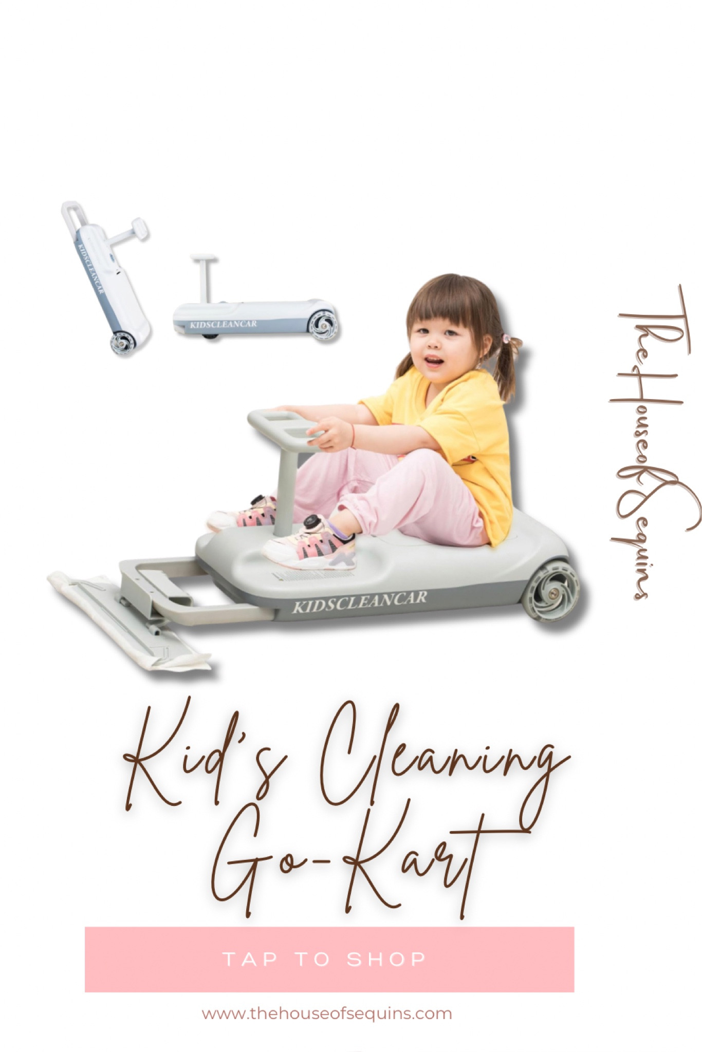 KIDSCLEANCAR: Portable Go Kart, … curated on LTK