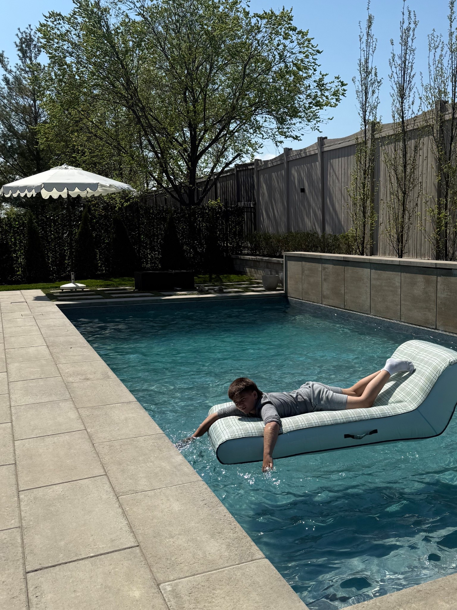 Layered Plaid Inflatable Pool … curated on LTK