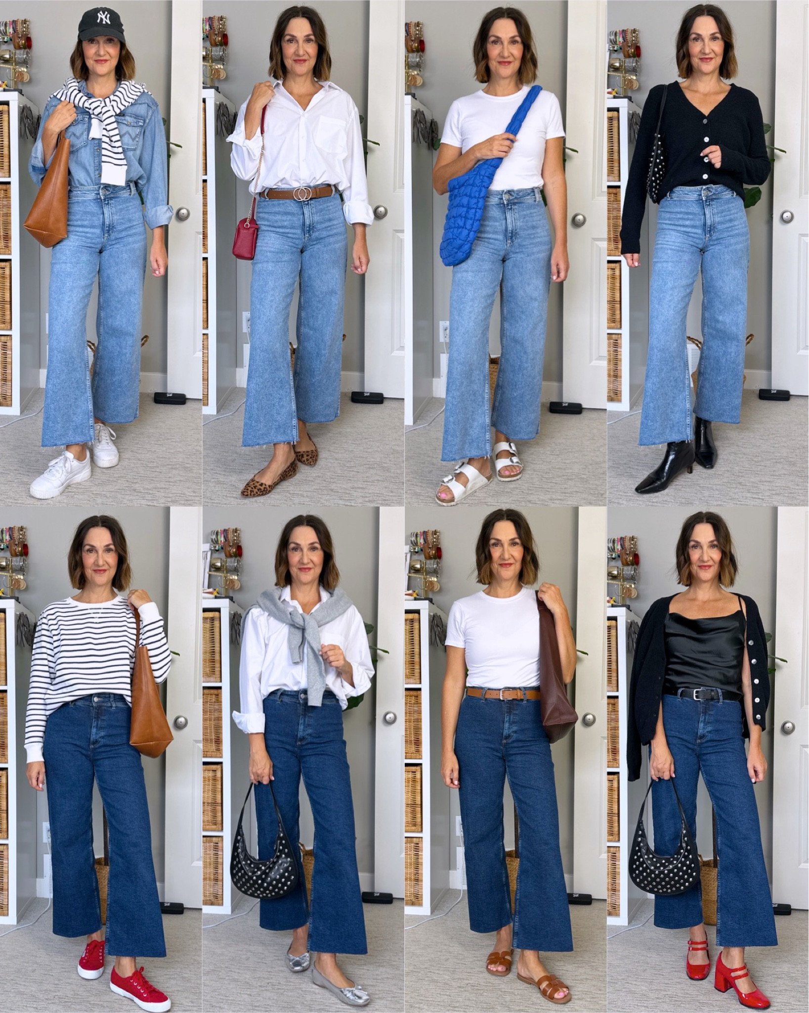 Jeans culotte high waist - Women curated on LTK
