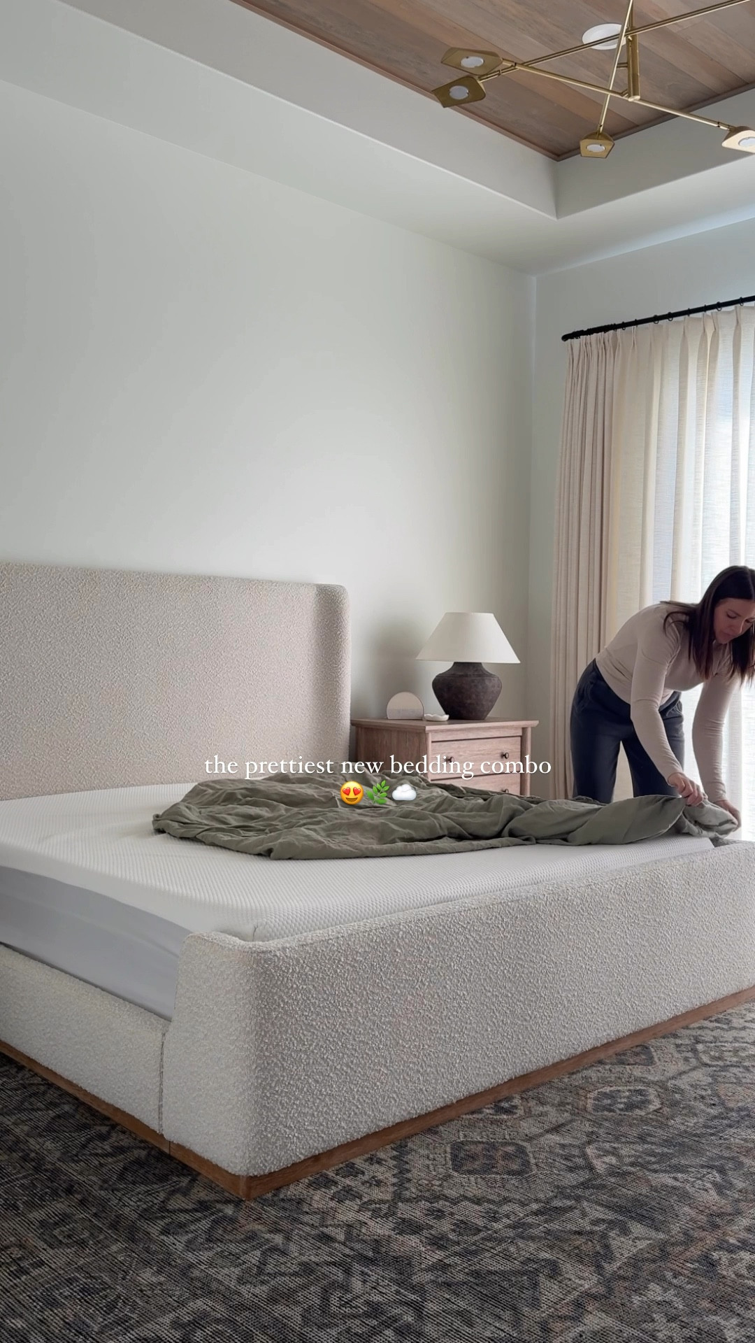 European Linen Fitted Sheet Set curated on LTK