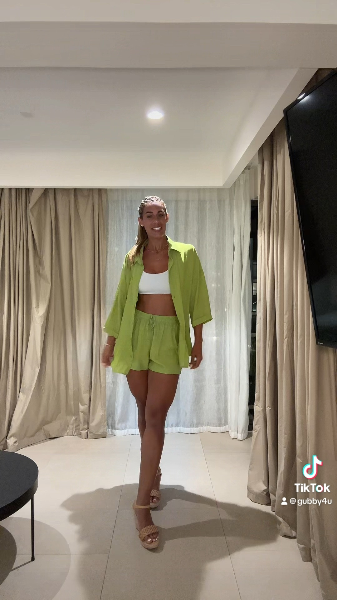 Textured Crinkle Oversized Shirt & … curated on LTK