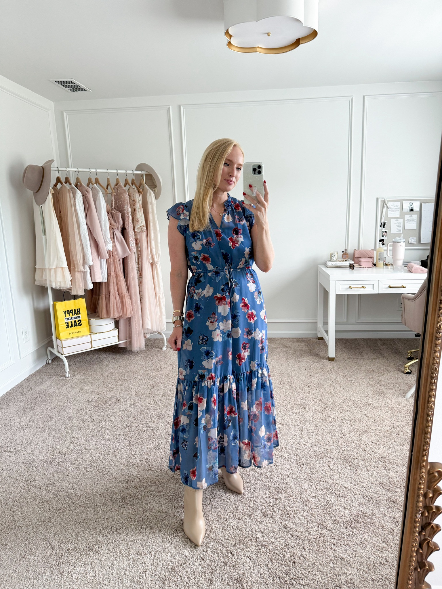 Osiris Floral Cap Sleeve Ruffle … curated on LTK