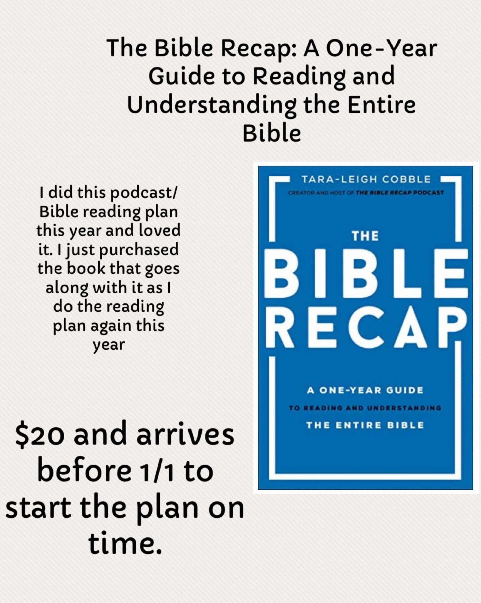 The Bible Recap: A One-Year Guide … curated on LTK