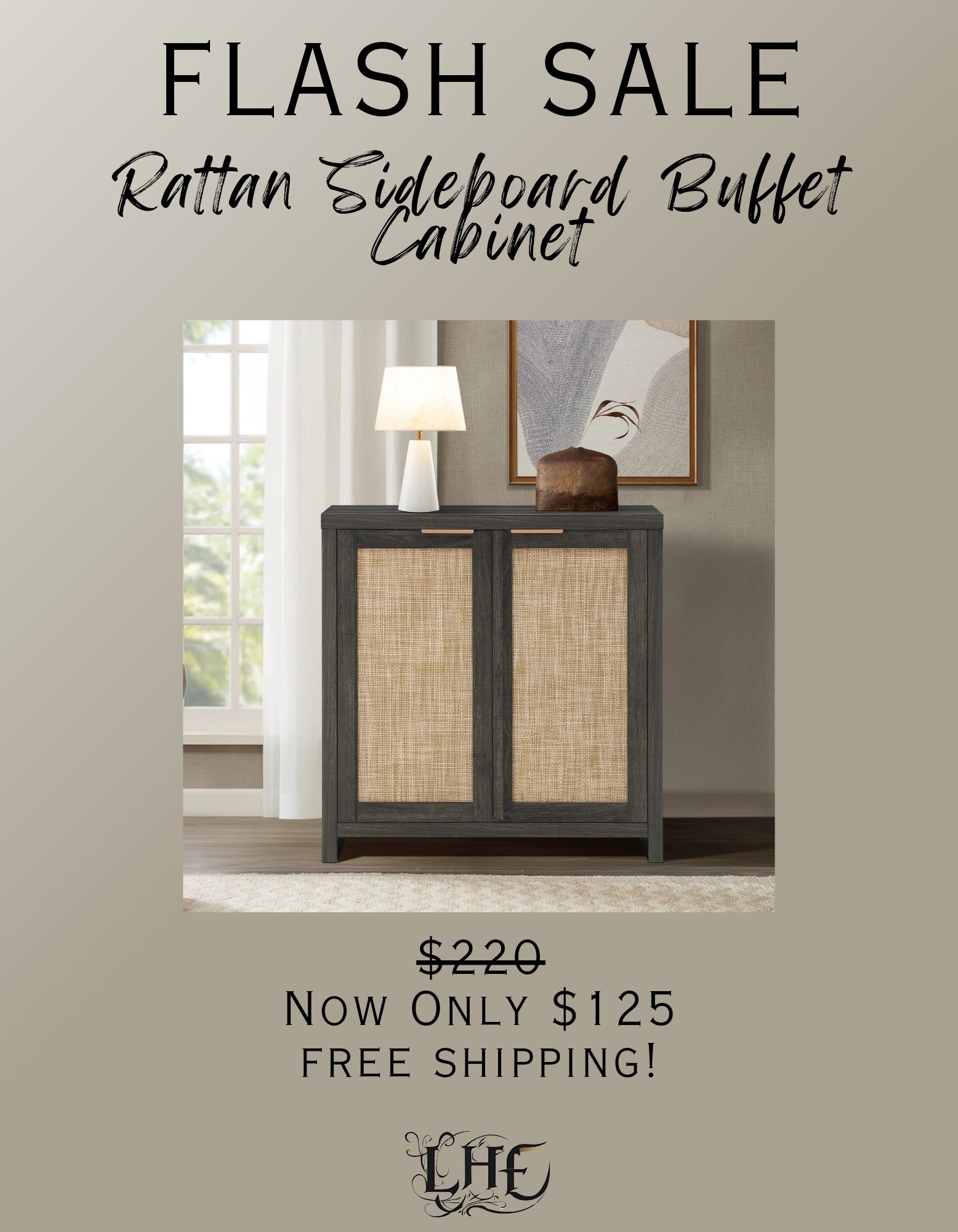 ARKANTOS Rattan Sideboard Buffet … curated on LTK