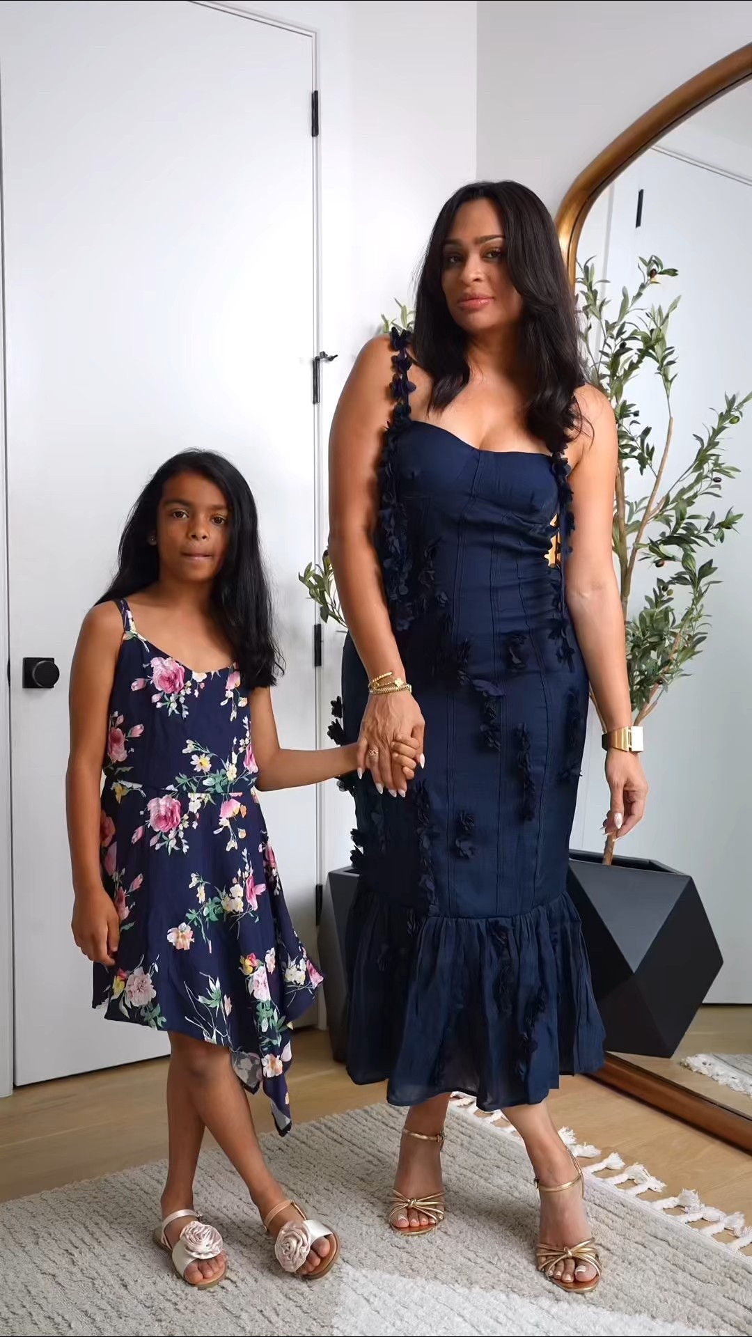 Posedly Rosette Mermaid Midi Dress curated on LTK