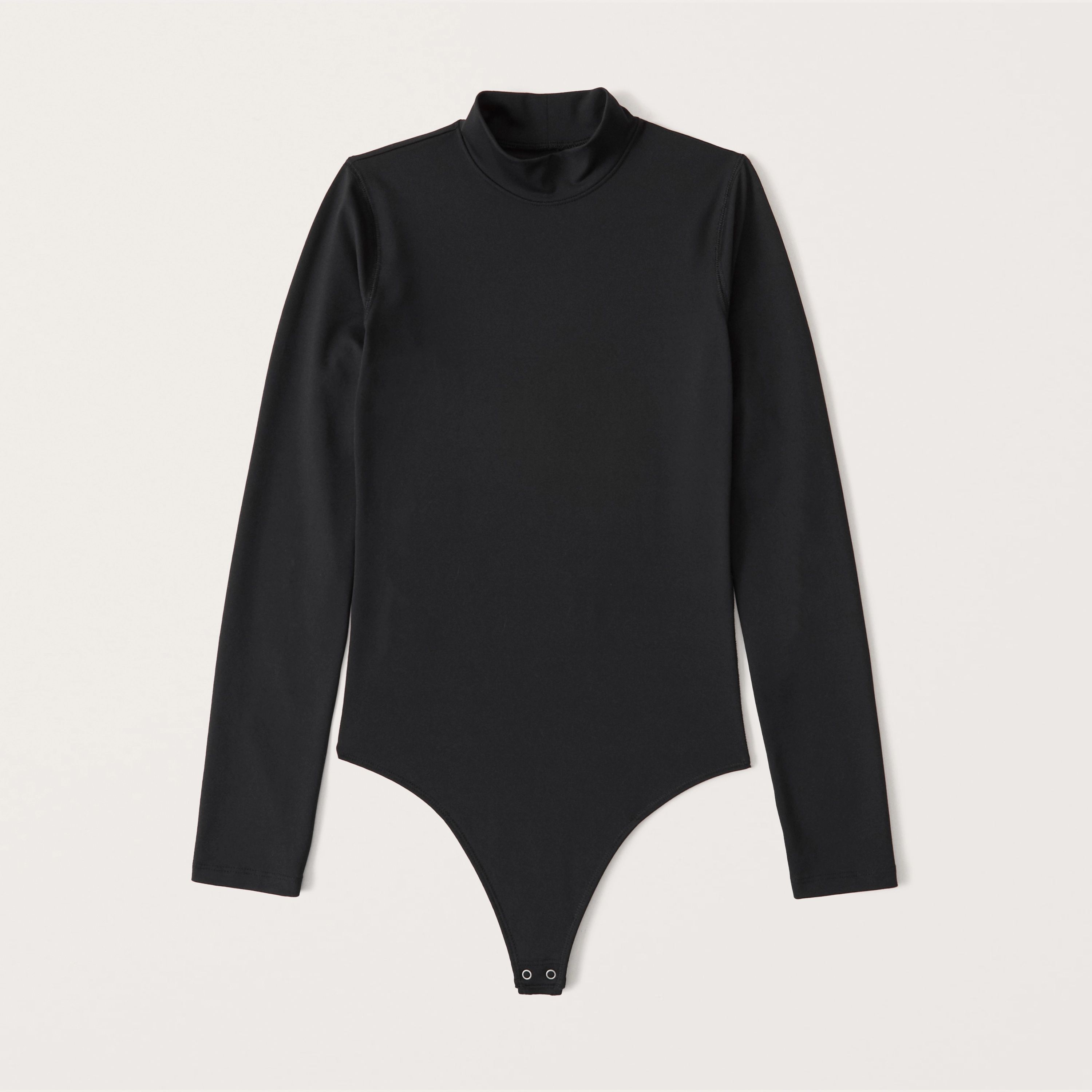 Long-Sleeve Seamless Mockneck … curated on LTK