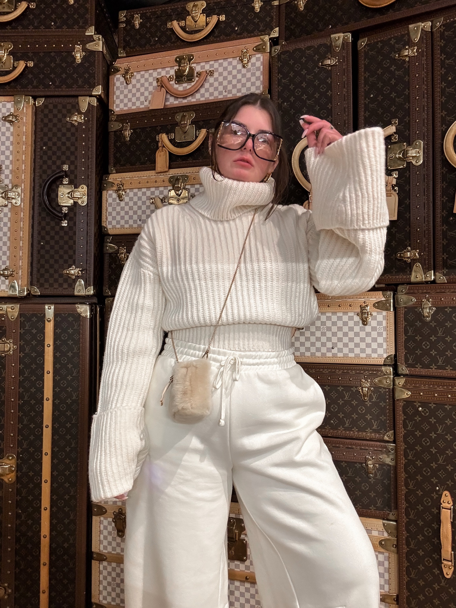 Timeless Chic: 7 White Turtleneck Outfit Ensembles - Magic of Clothes
