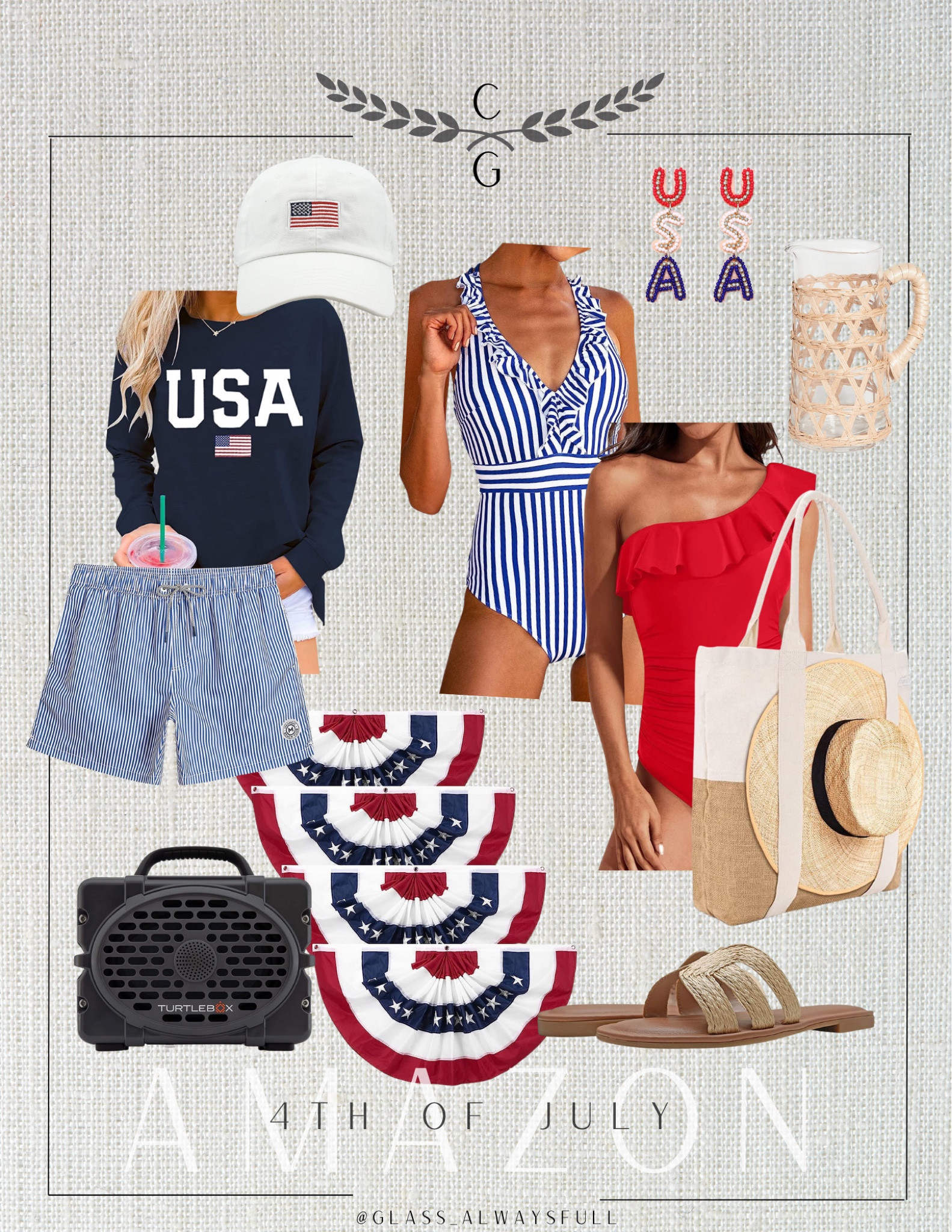 American Fan Bunting 2x4 FT … curated on LTK