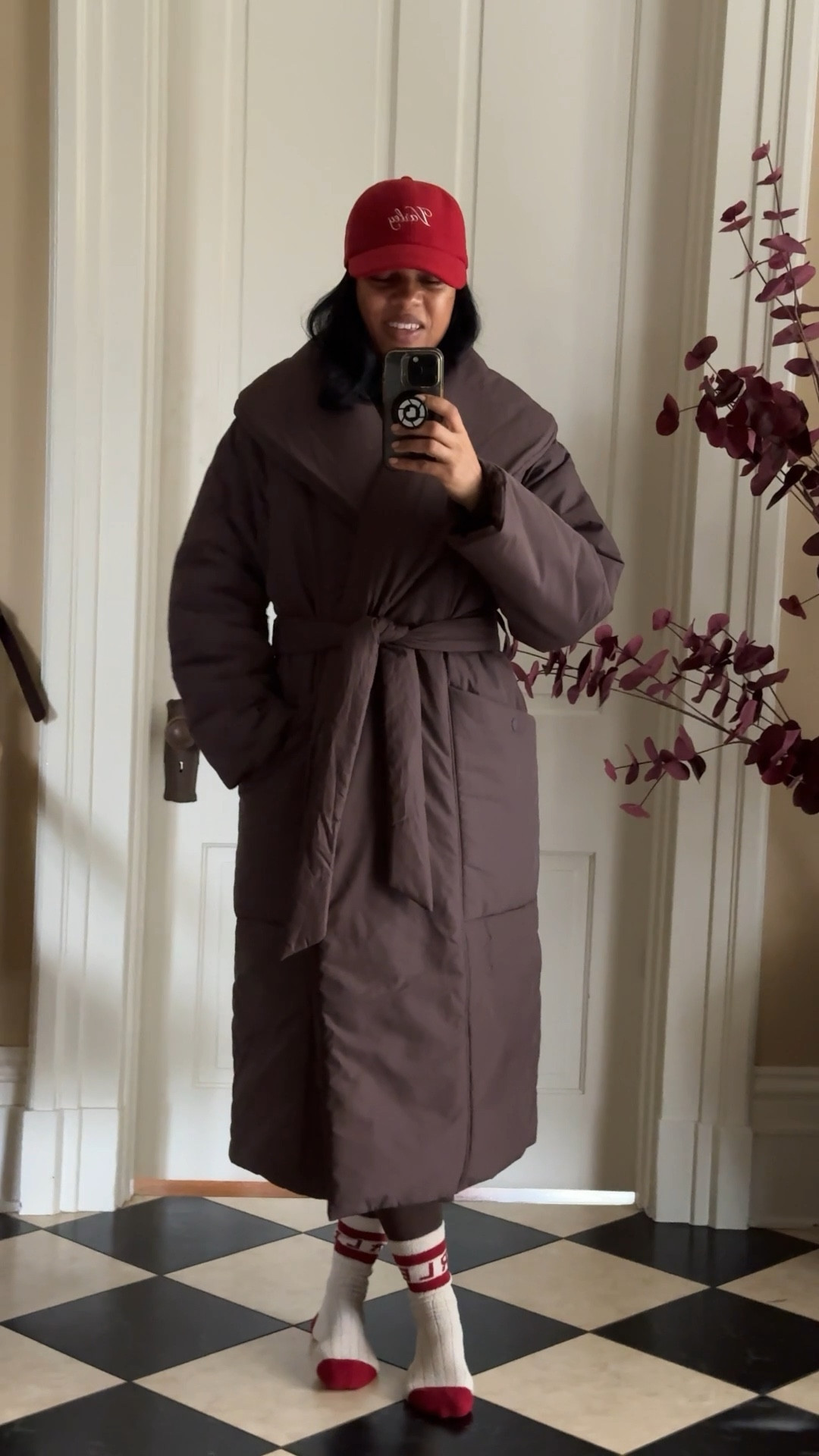 Ana Long Wrap Puffer Coat curated on LTK