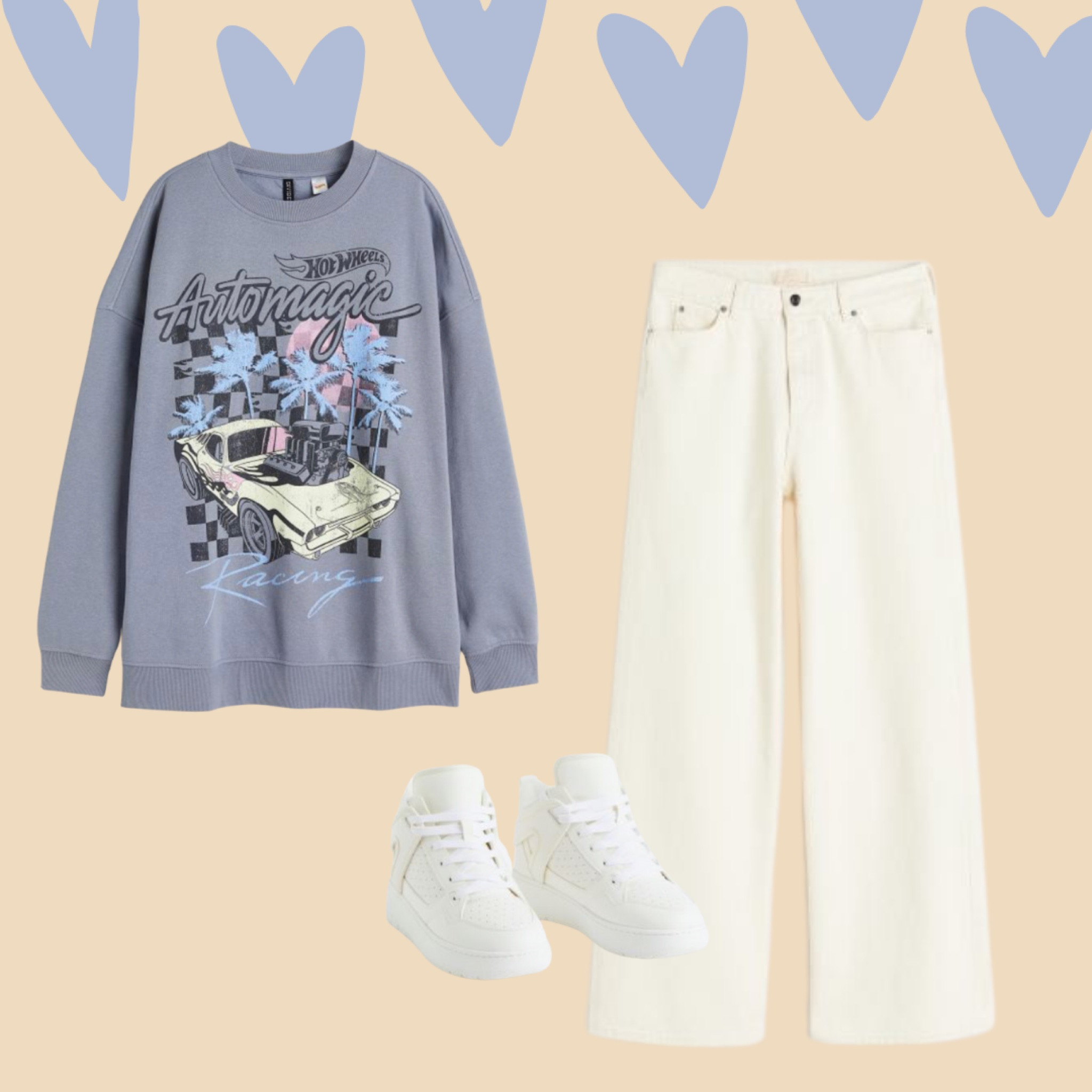 Oversized Printed Sweatshirt curated on LTK