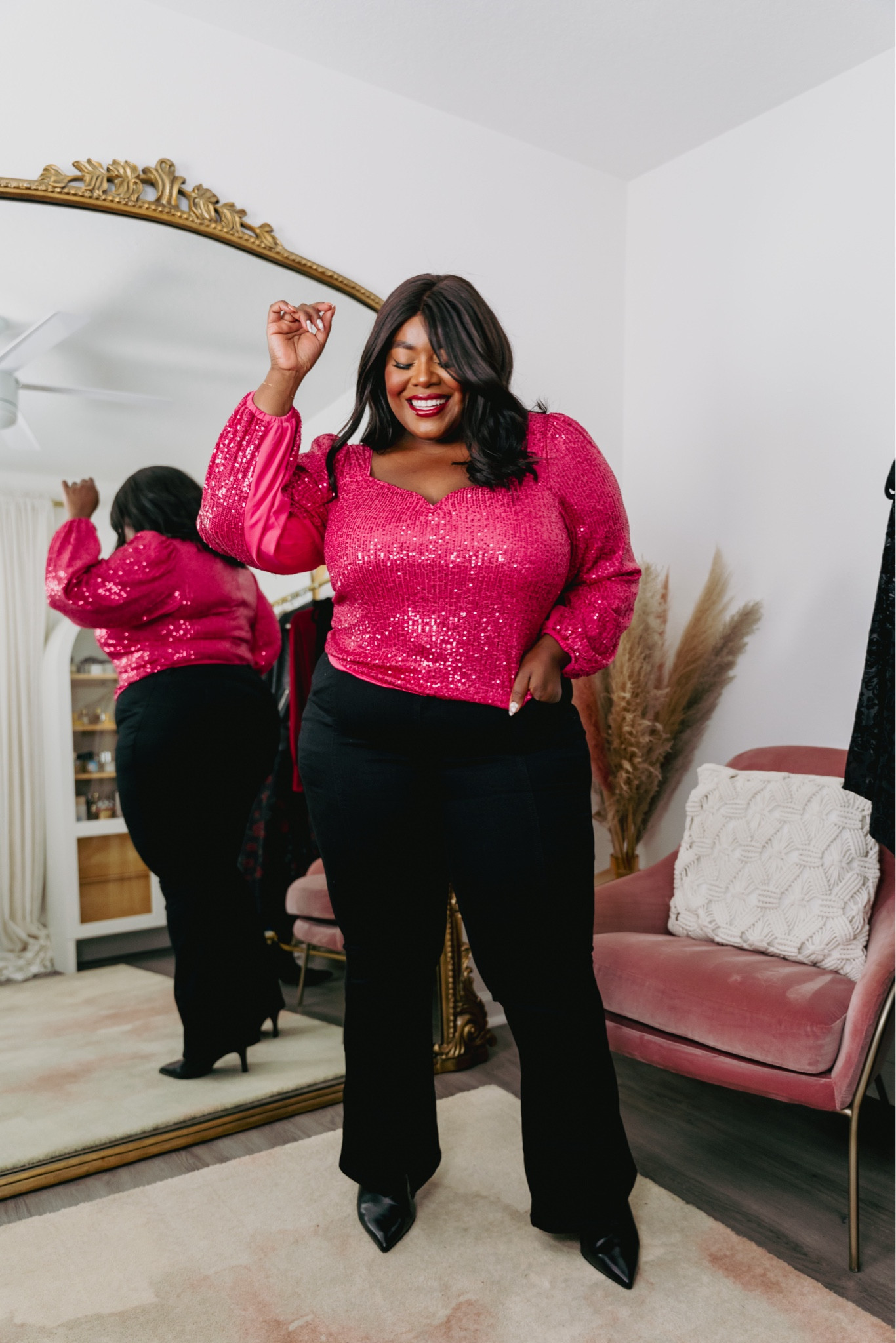 "Night Out Glam: Stunning Outfit Ideas for Plus Size Women to Turn ...