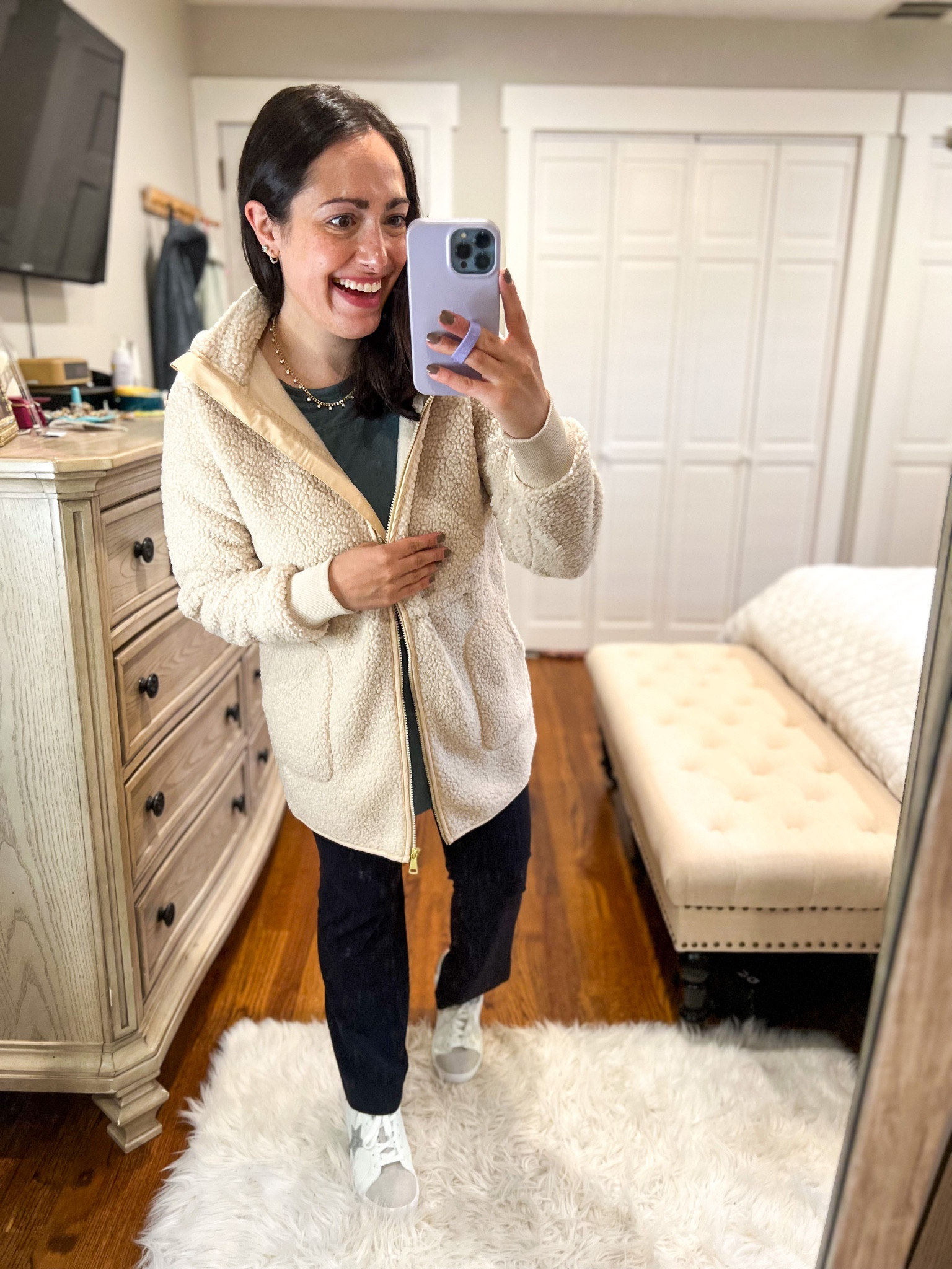 Time and True Women’s Faux Sherpa … curated on LTK