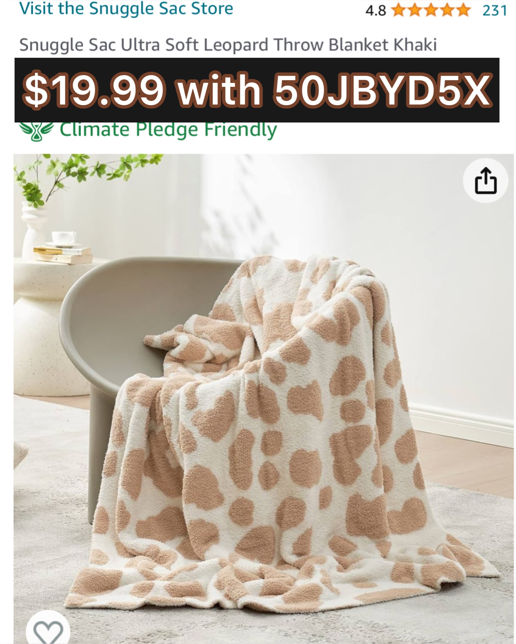 Snuggle Sac Ultra Soft Leopard … curated on LTK
