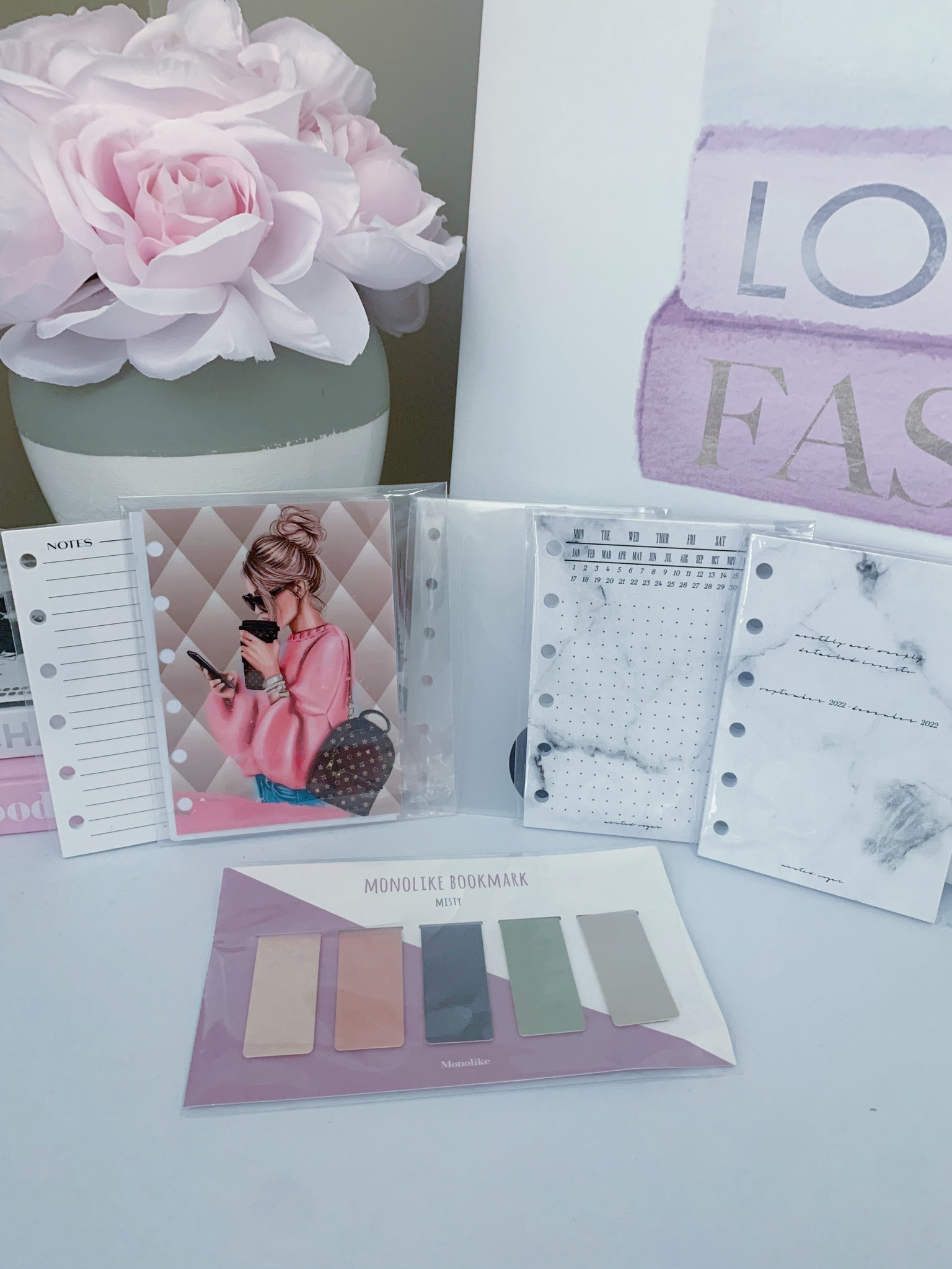 Monthly and Weekly Inserts curated on LTK