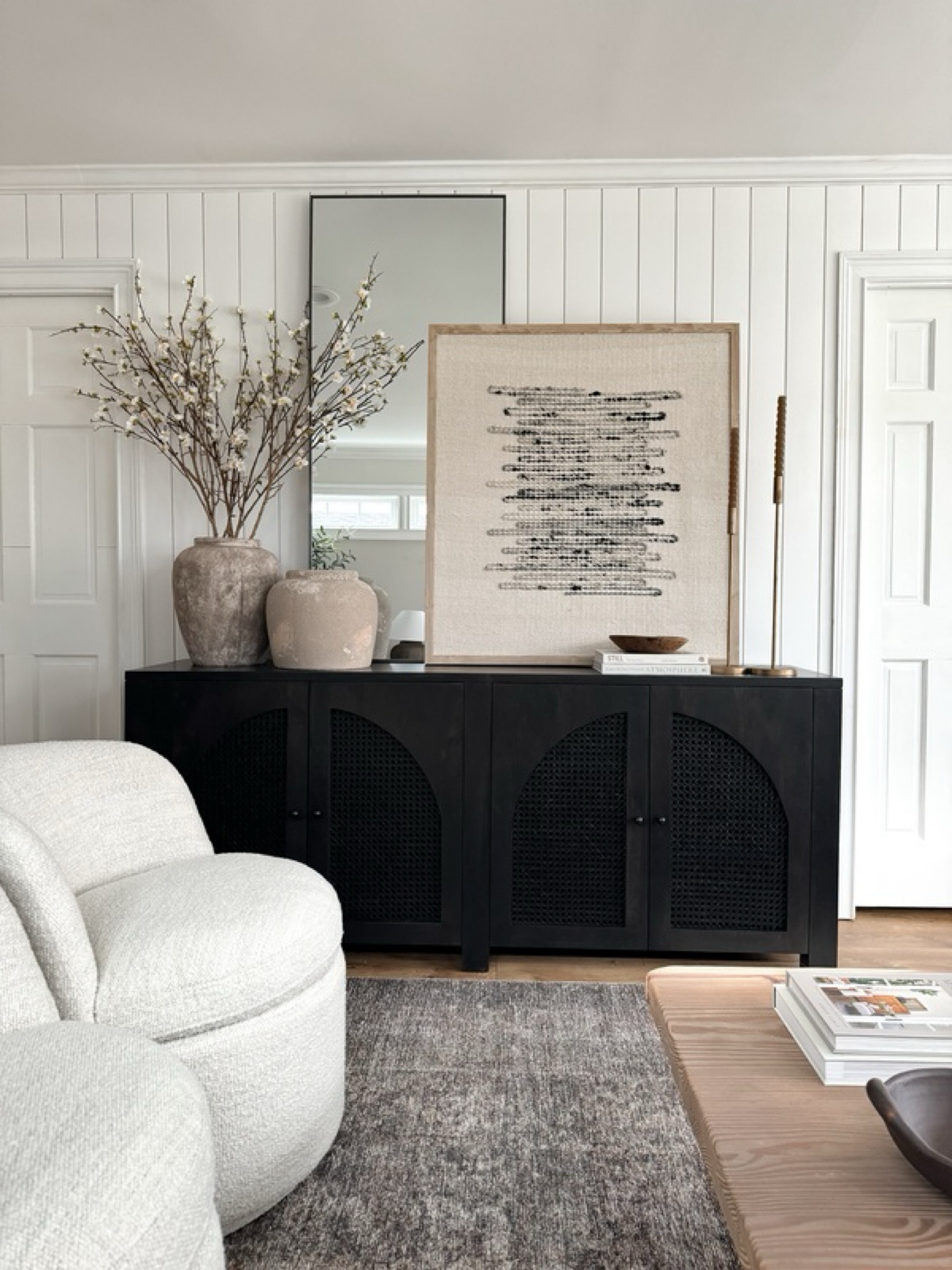 Kashton Mid-Century Black Wash … curated on LTK