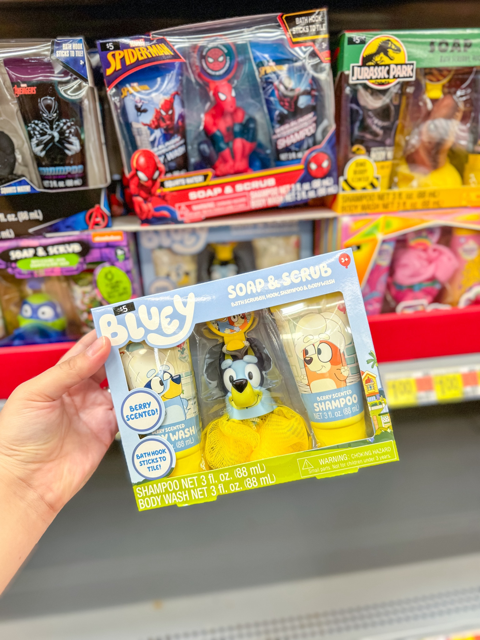 Bluey 4-Piece Soap & Scrub Gift Set curated on LTK