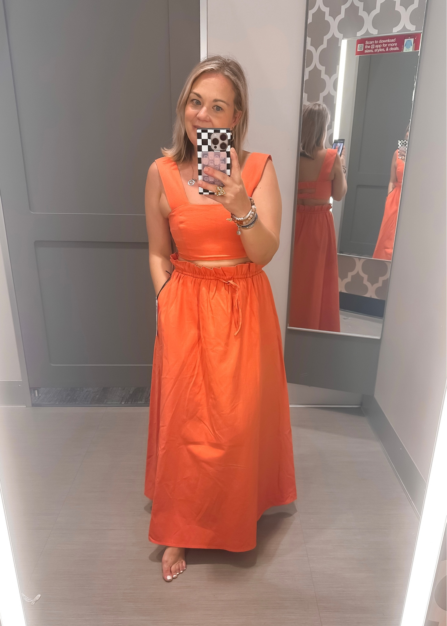 Women's Linen Tie-Front Maxi Skirt … curated on LTK