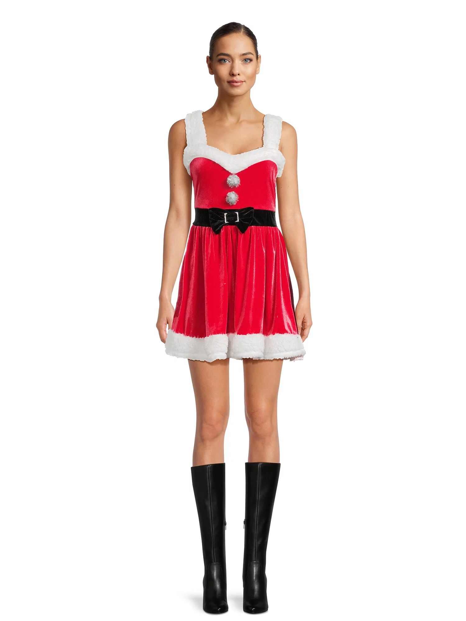 No Boundaries Juniors Santa Dress … curated on LTK