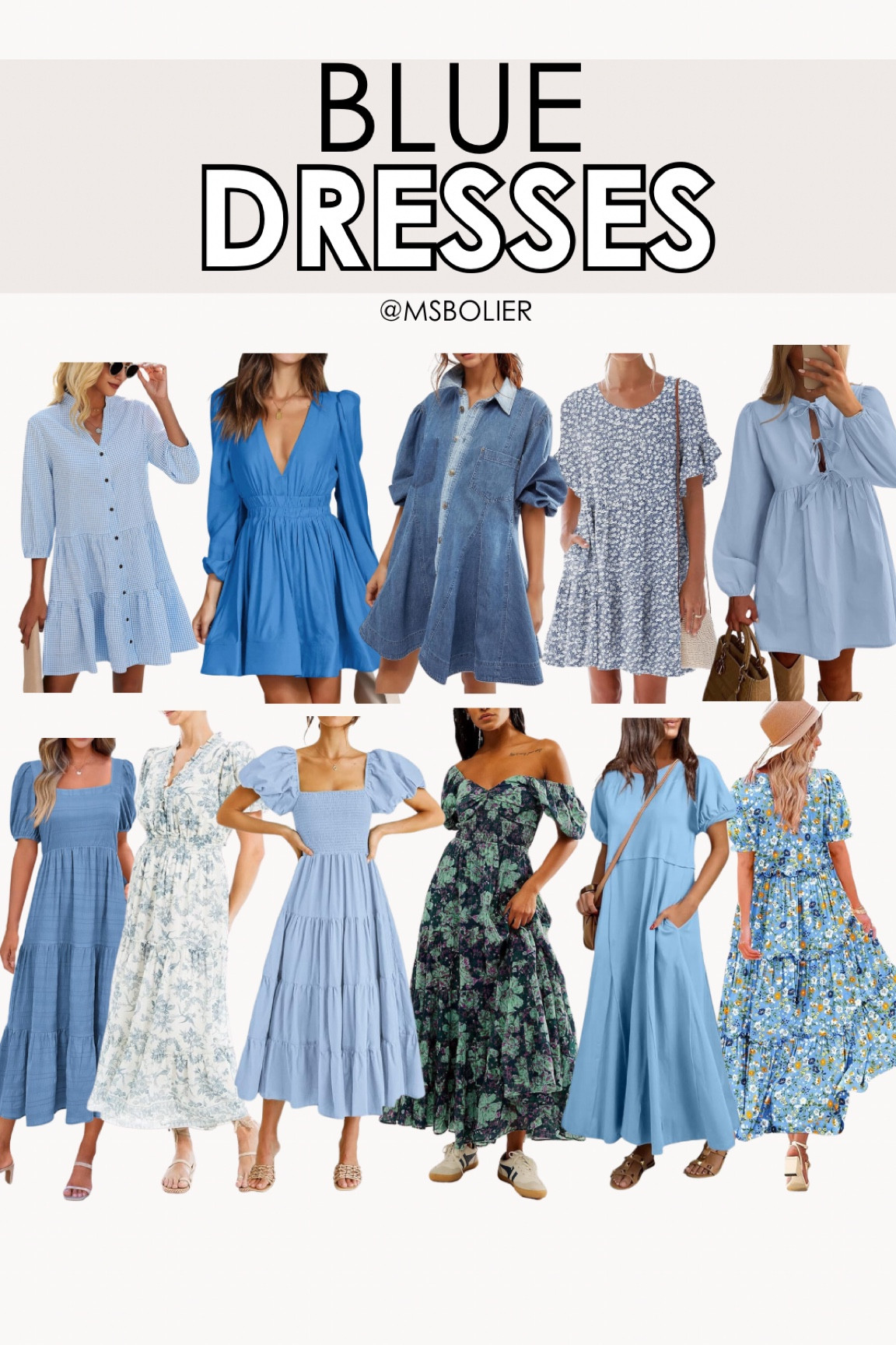 Gozoloma Women's Denim Dress Long … curated on LTK