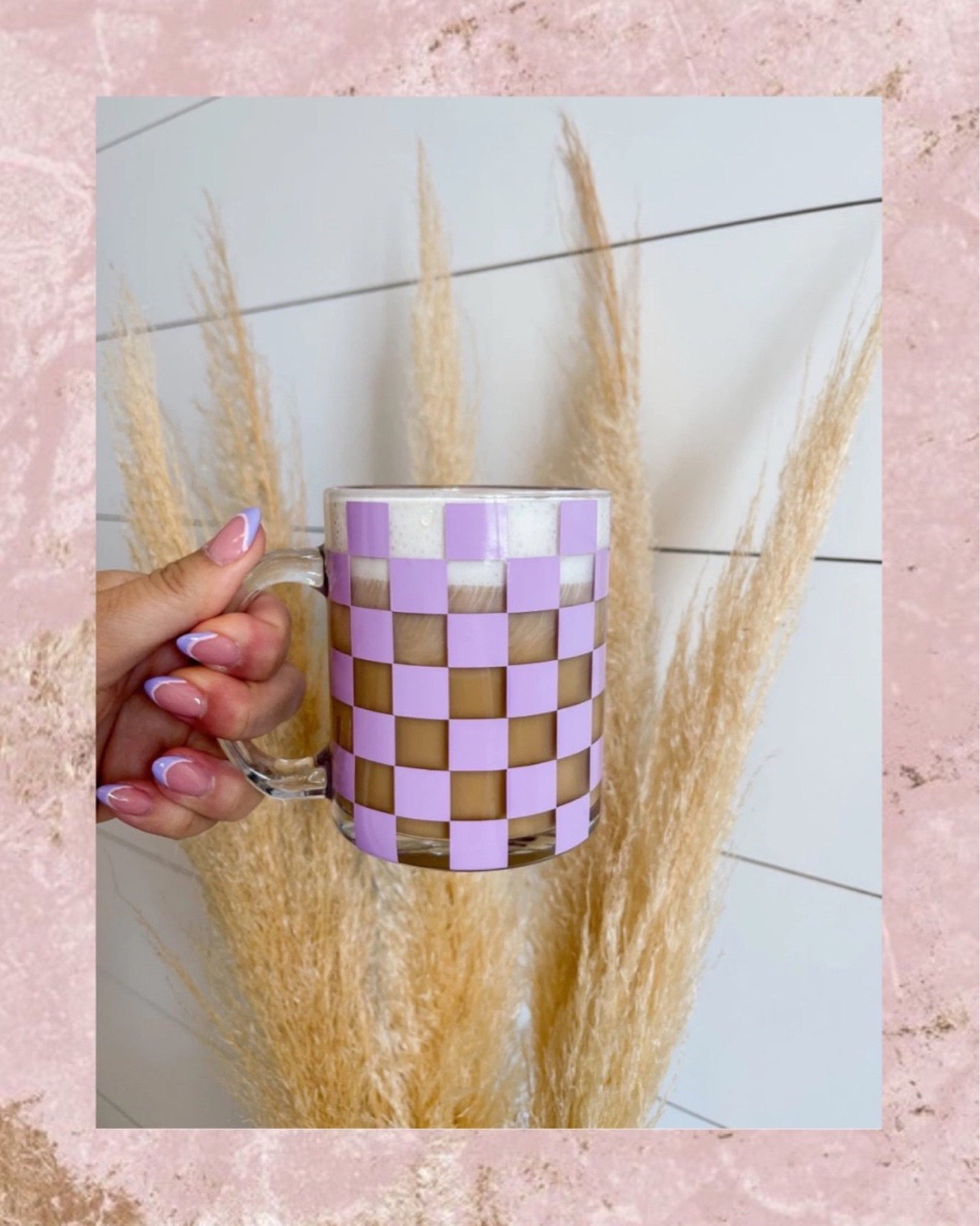 Checkered Mug, Pink Checkered Mug, … curated on LTK