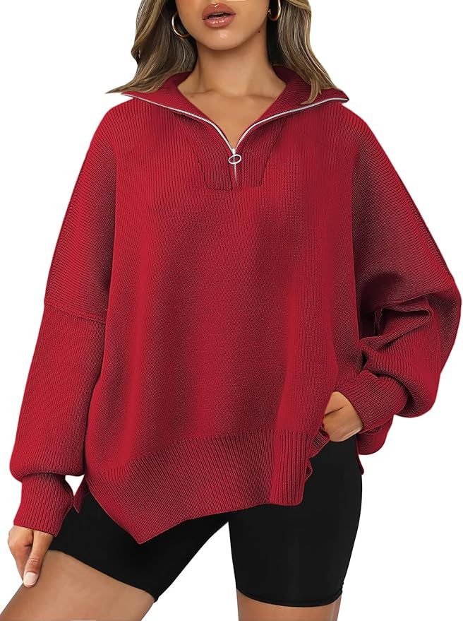EFAN Women's Oversized Quarter Zip … curated on LTK