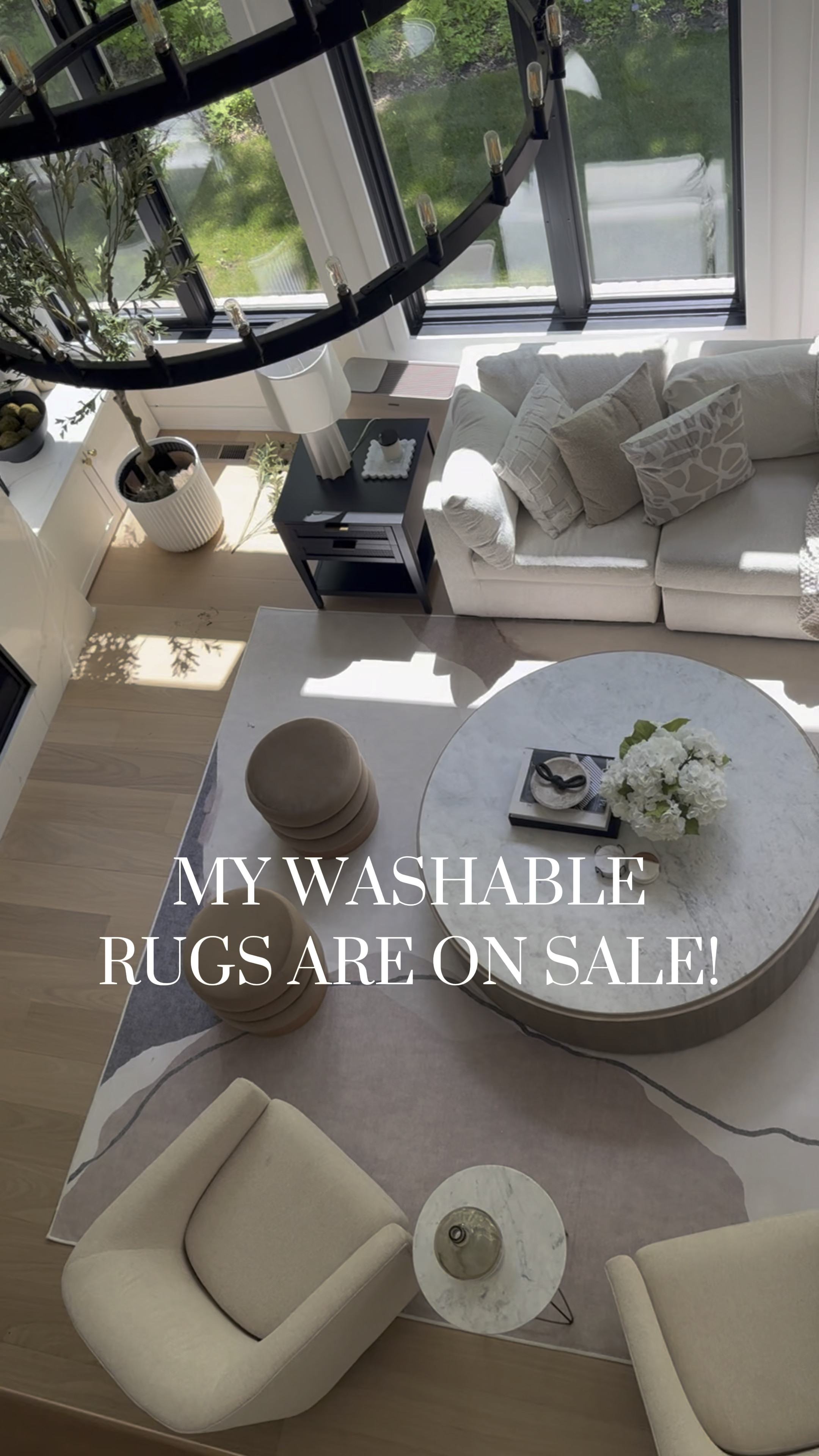 Nina Takesh Loire Ivory Quartz Rug