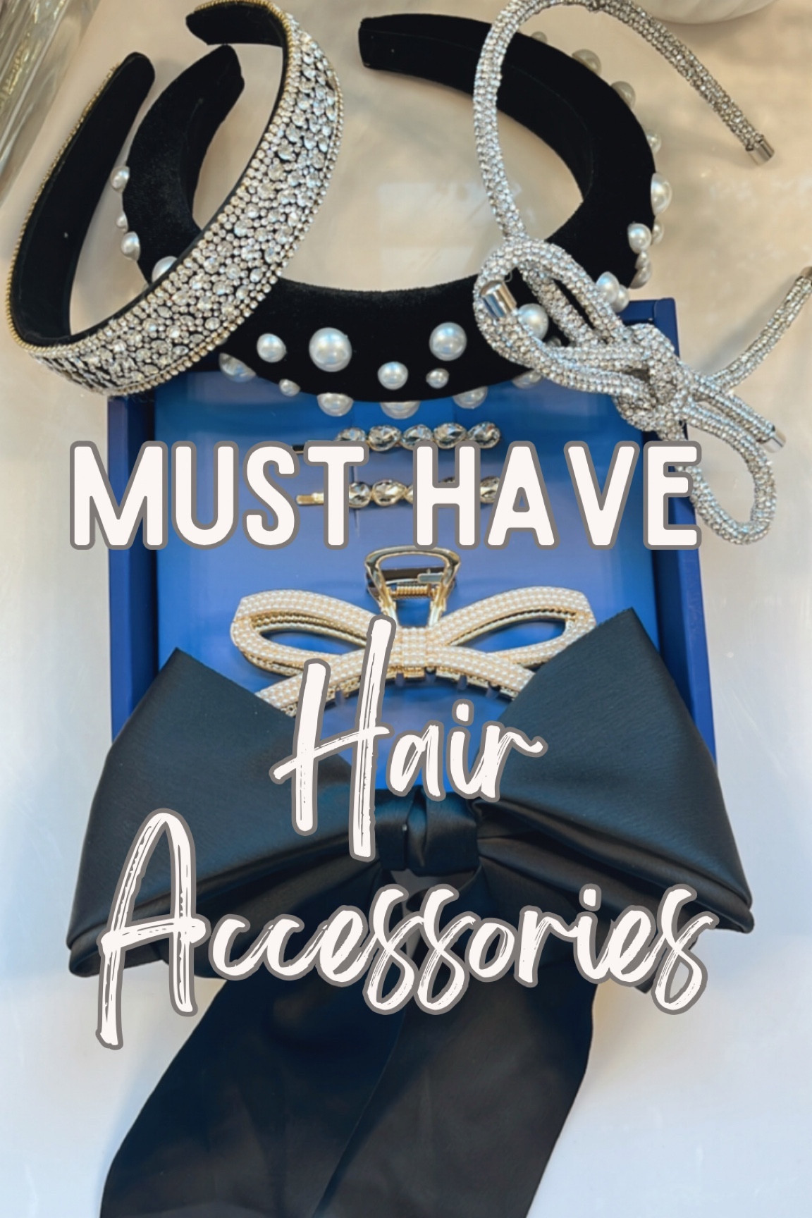 Velvet Colored Gem Headband - A … curated on LTK