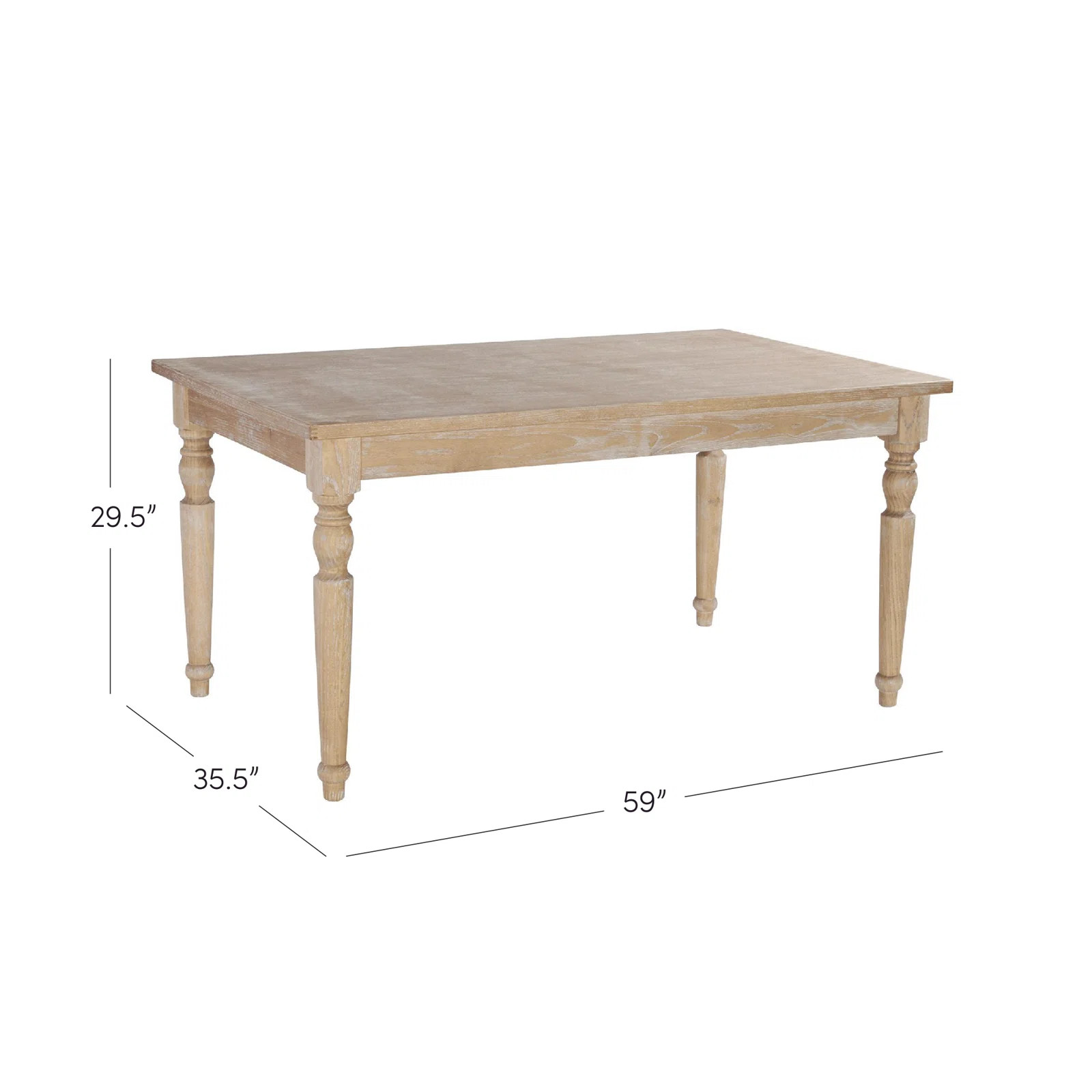 Hillary 59'' Dining Table curated on LTK